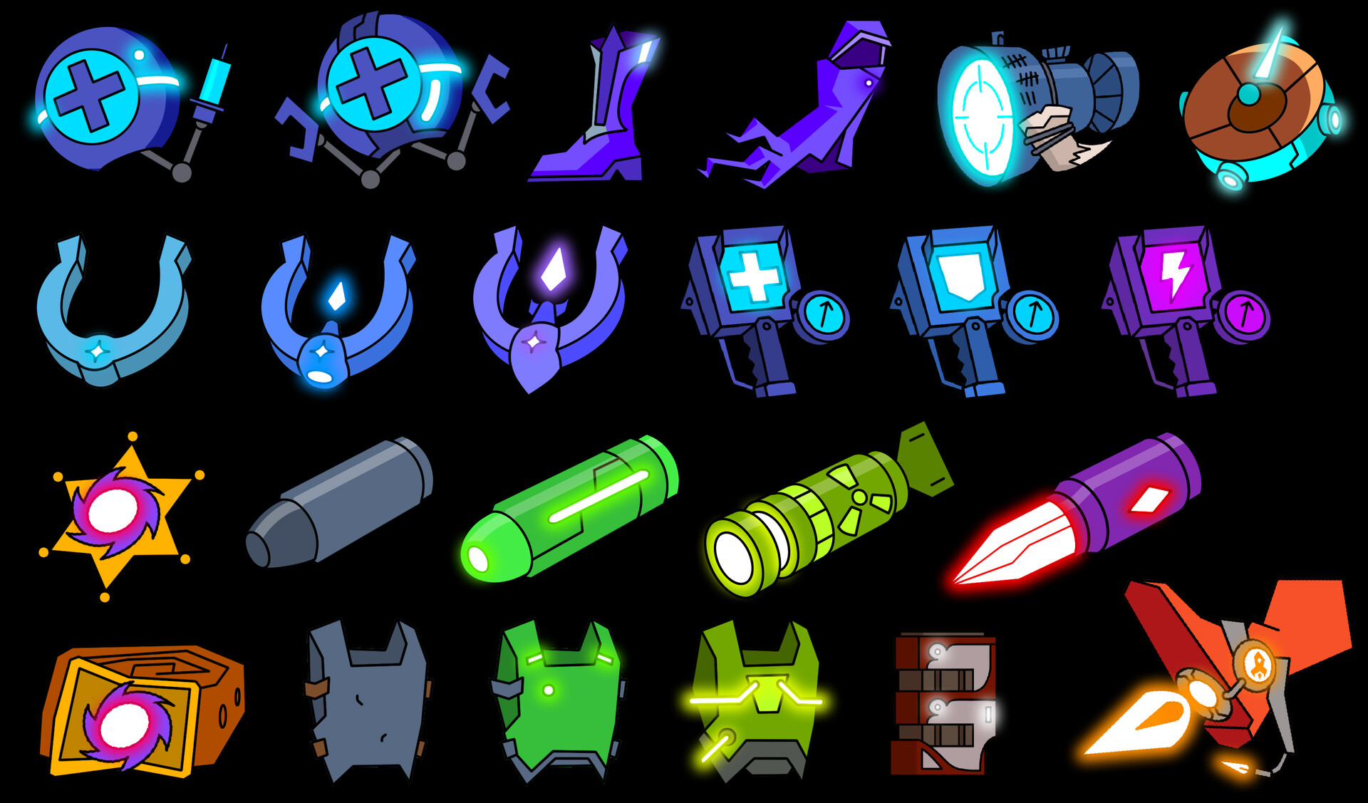 ArtStation - In-Game Inventory Items | UI Design