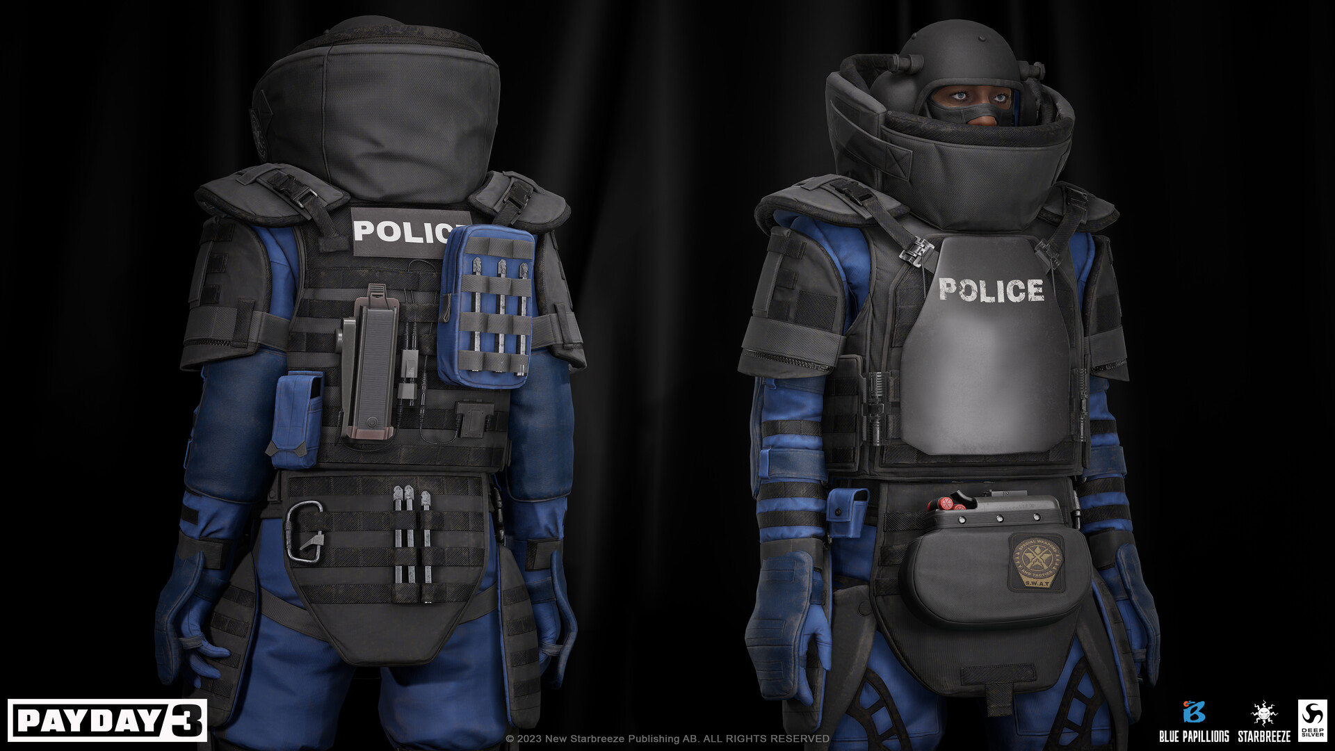 Blue Papillions - Dozer I PAYDAY 3