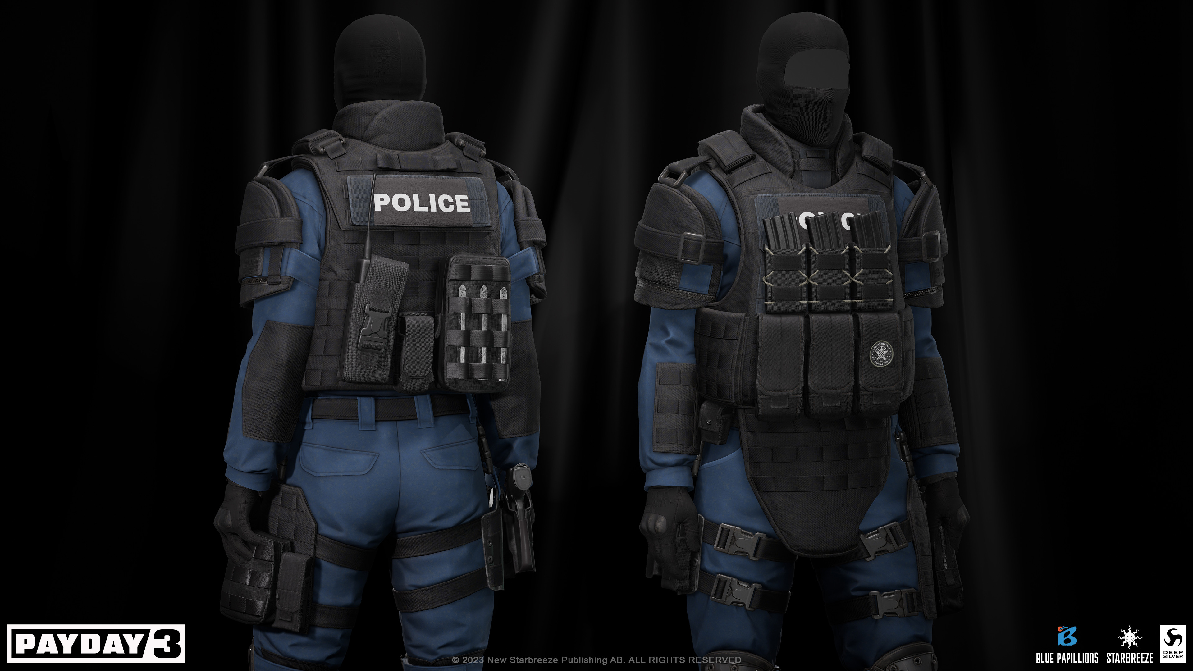 Blue Papillions - SWAT Enemies I PAYDAY 3