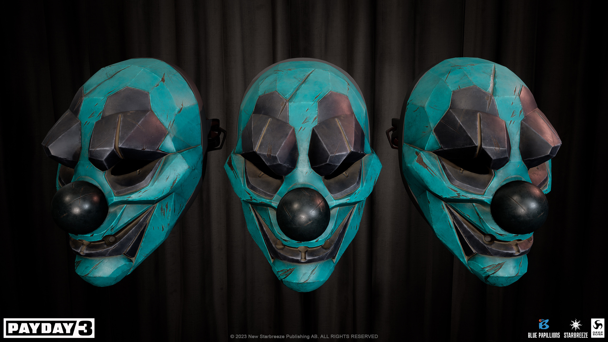 Blue Papillions - Masks 01 I PAYDAY 3