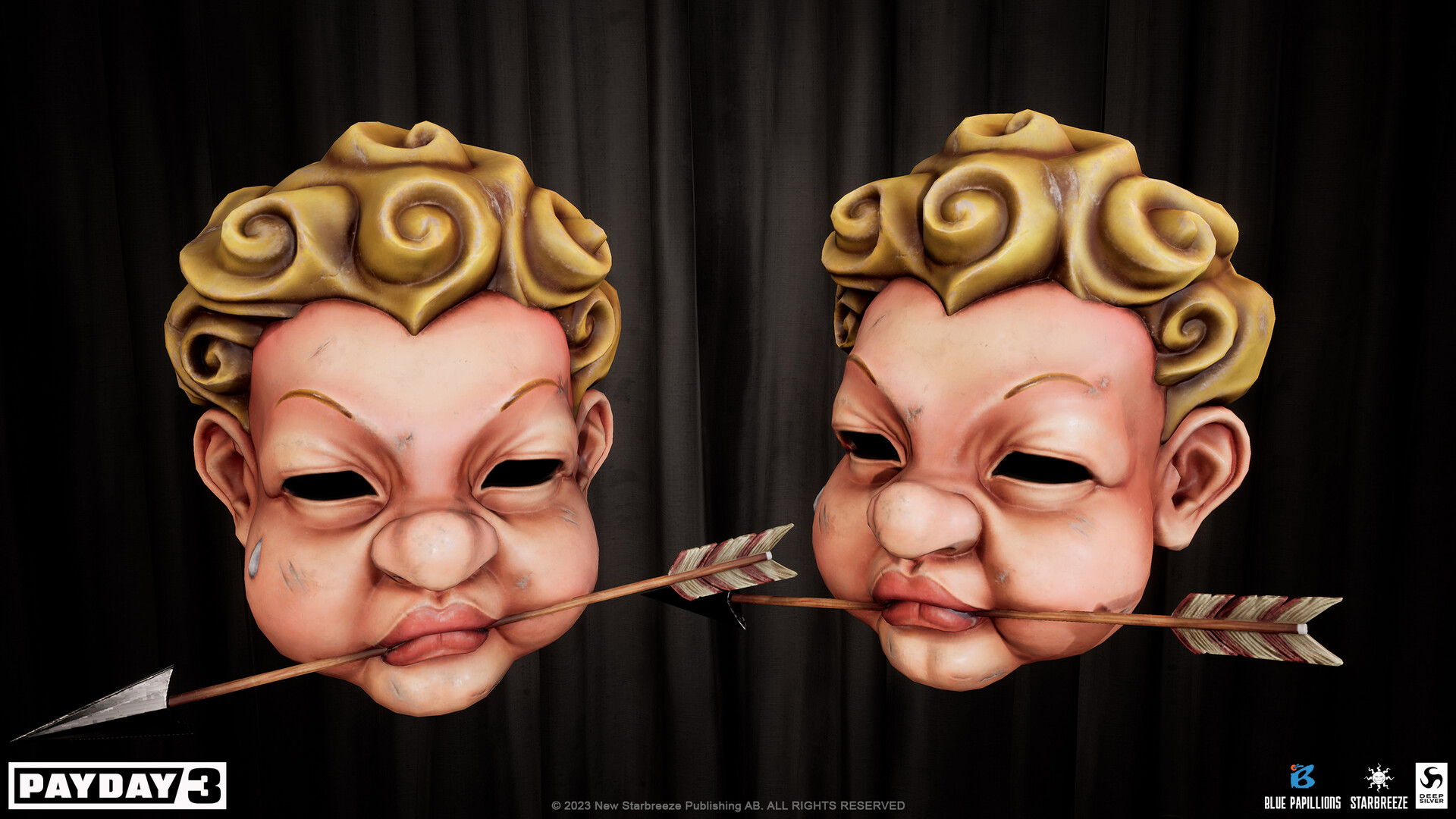 Blue Papillions - Masks 02 I PAYDAY 3