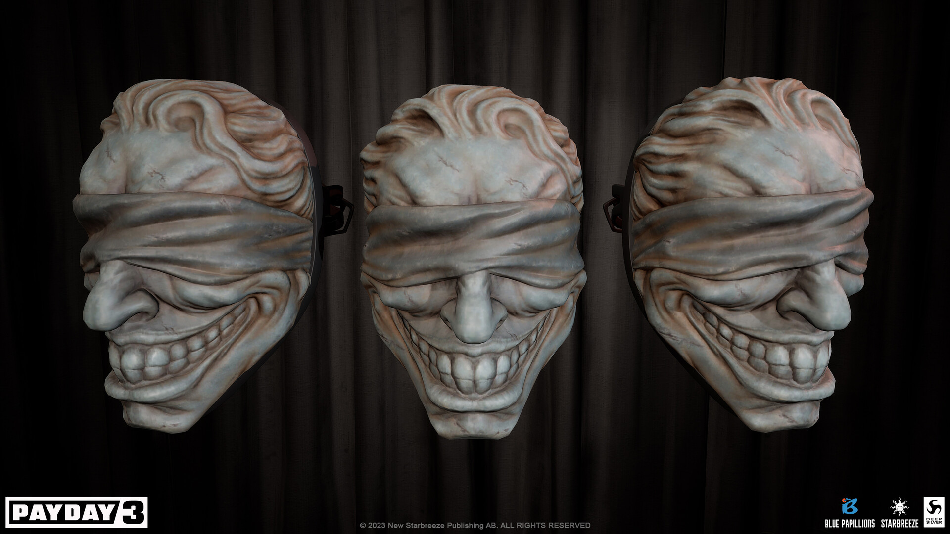 Blue Papillions - Masks 02 I PAYDAY 3