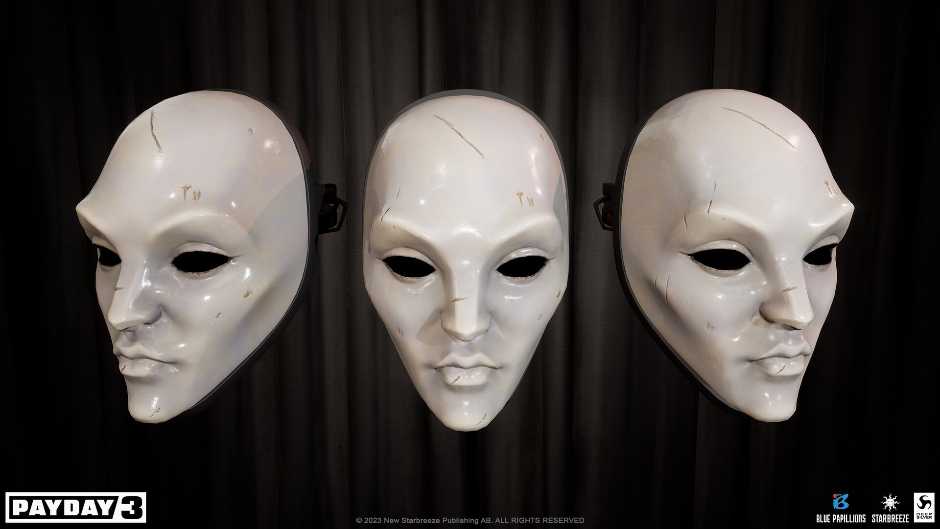 Blue Papillions - Masks 02 I PAYDAY 3