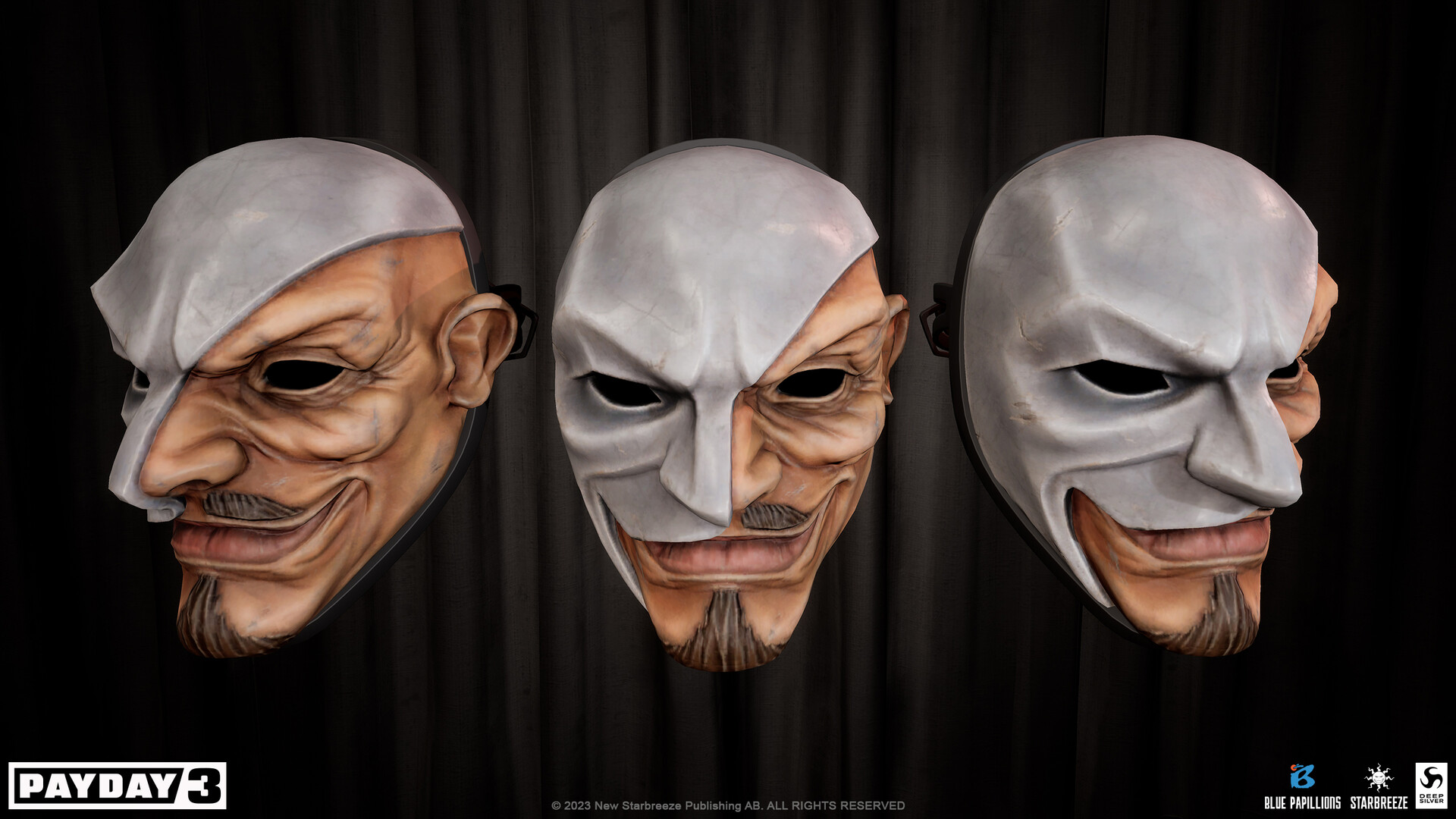 Blue Papillions - Masks 02 I PAYDAY 3