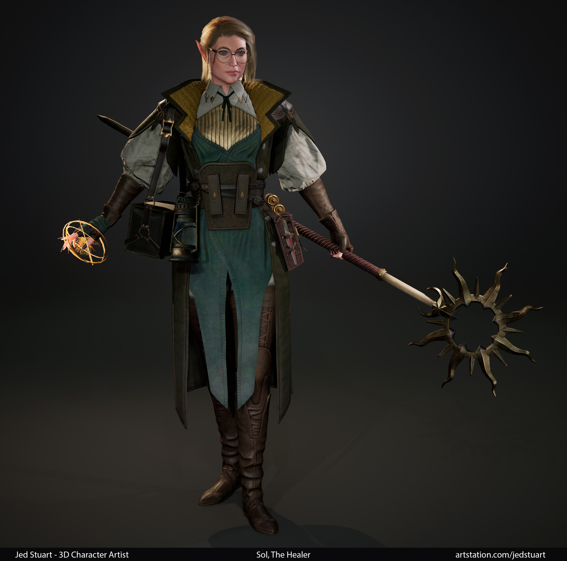 ArtStation - Sol, The Healer
