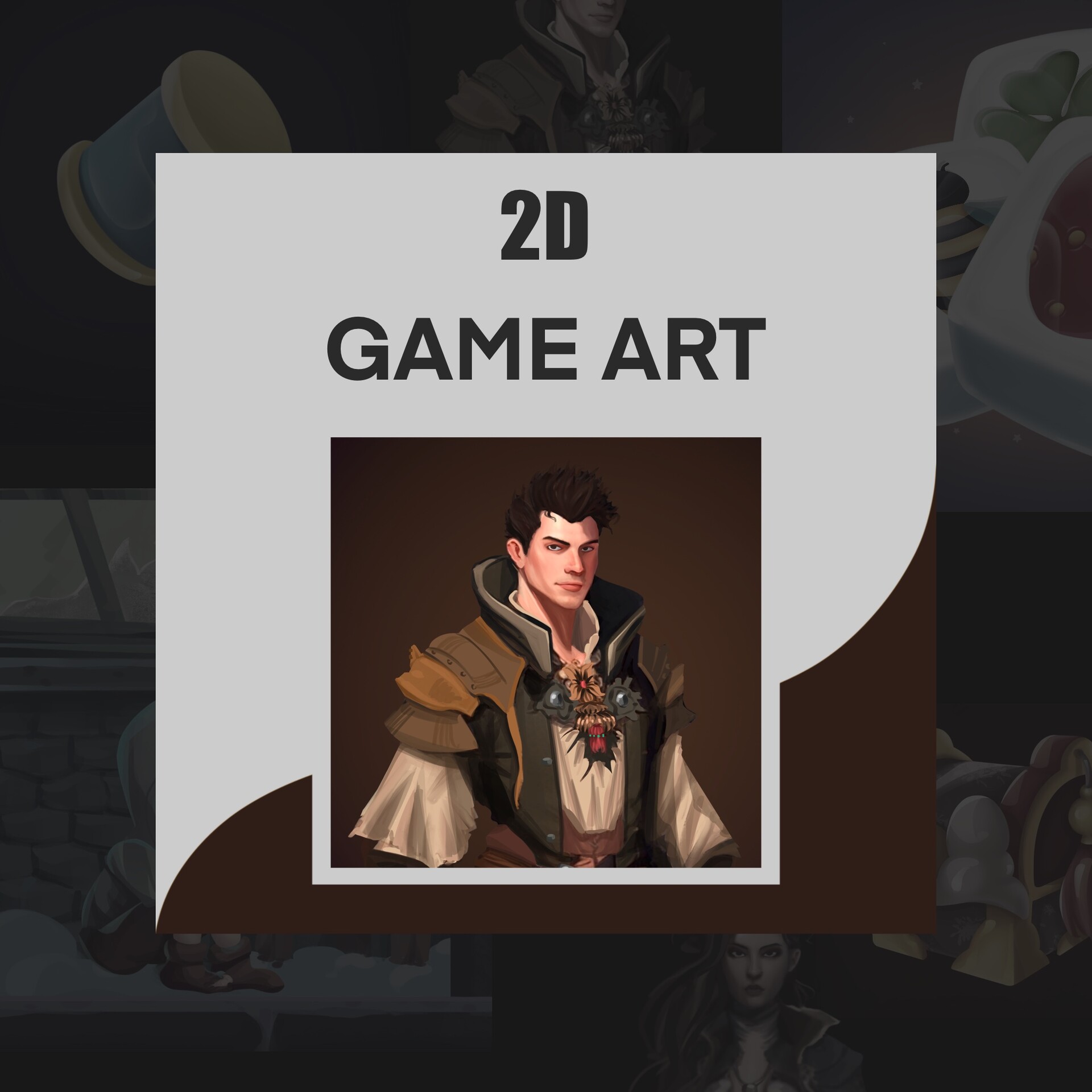 ArtStation - 2D Game Art - RPG Game Art Study