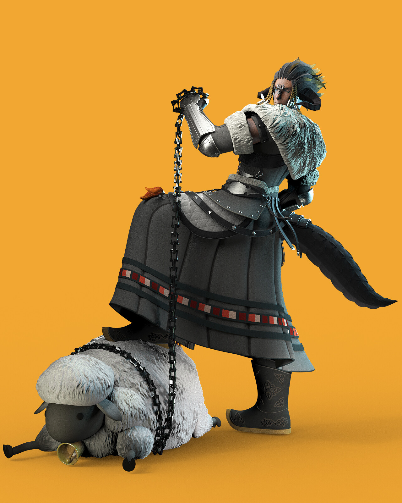 ArtStation - FF14 Magnai of the Oronir