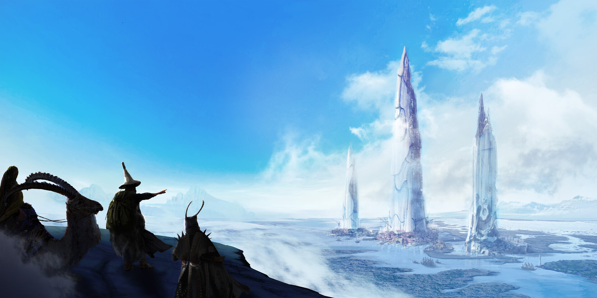 ArtStation - White Towers