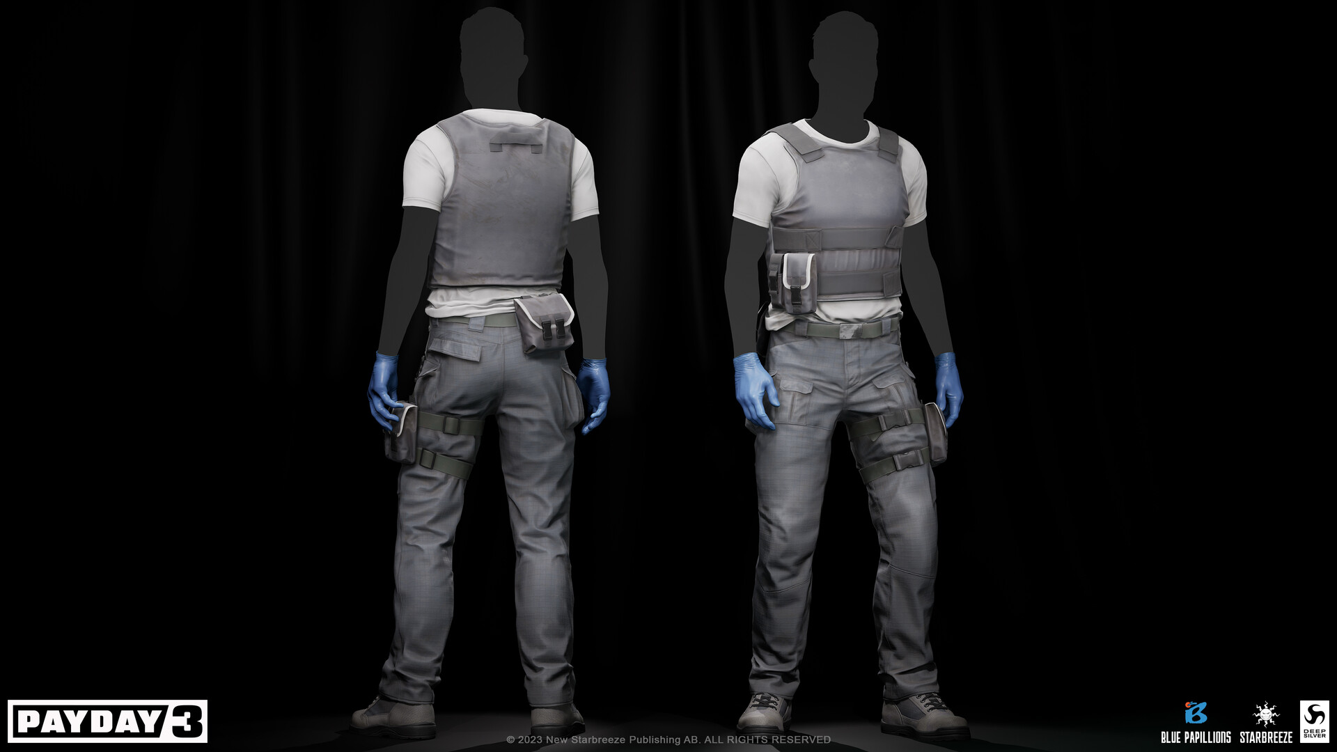 Blue Papillions - Suits 01 I PAYDAY 3