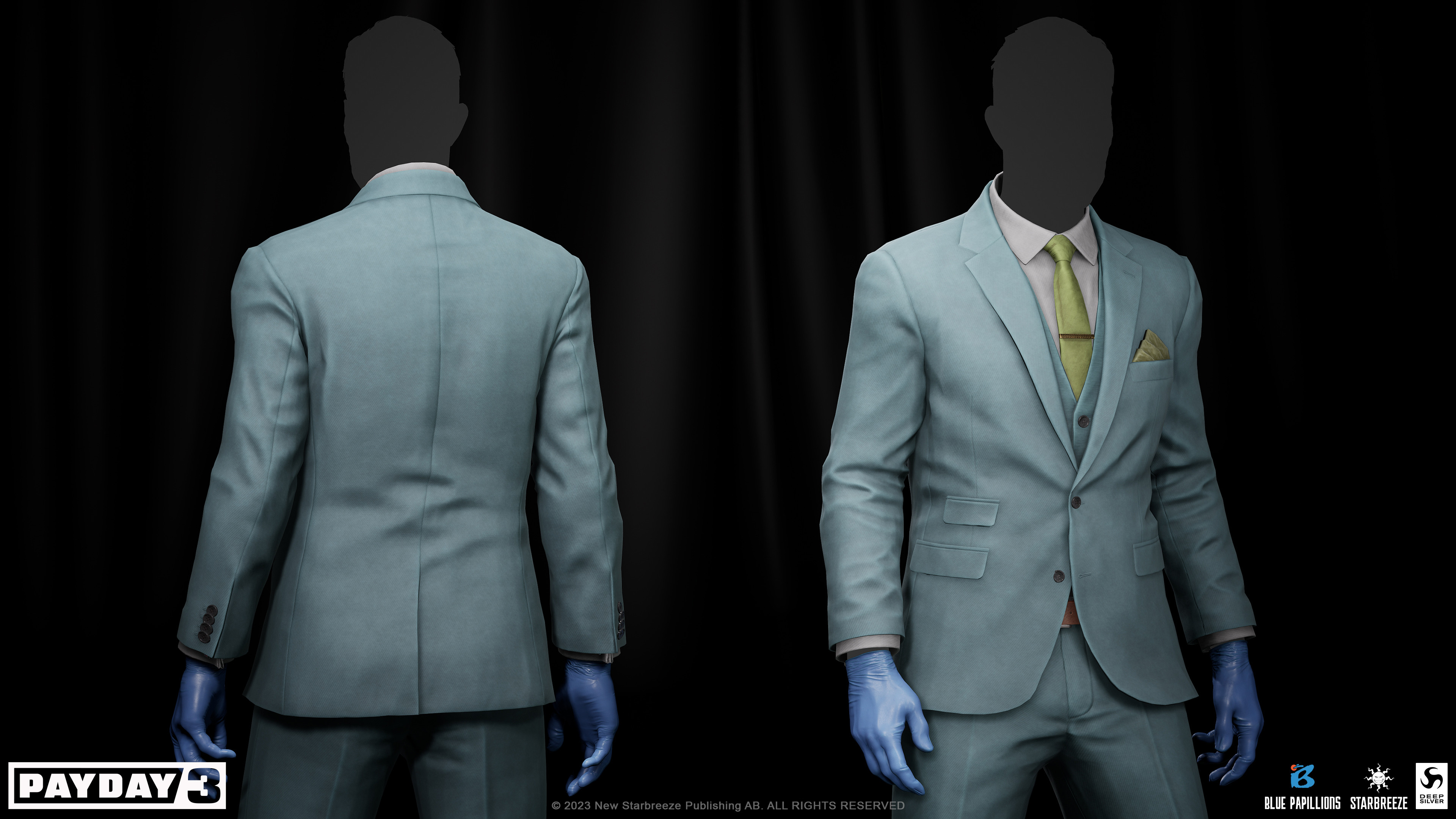 Blue Papillions - Suits 01 I PAYDAY 3
