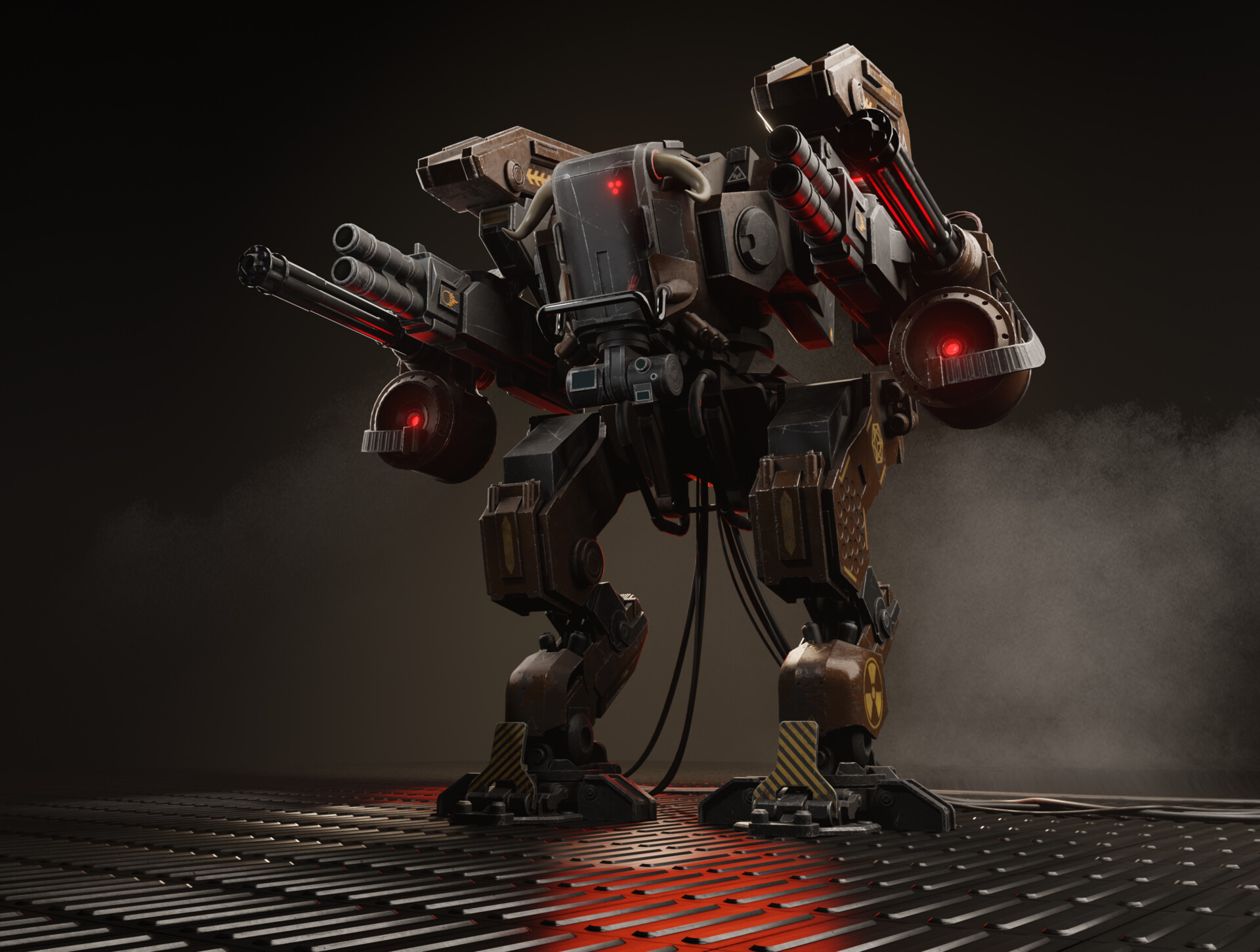 ArtStation - Robot-Bull