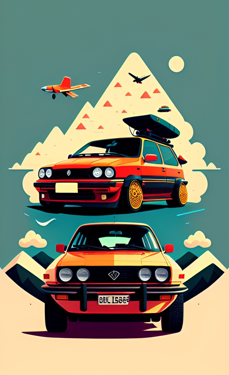 ArtStation - Artwork peugeot gti tuning auto