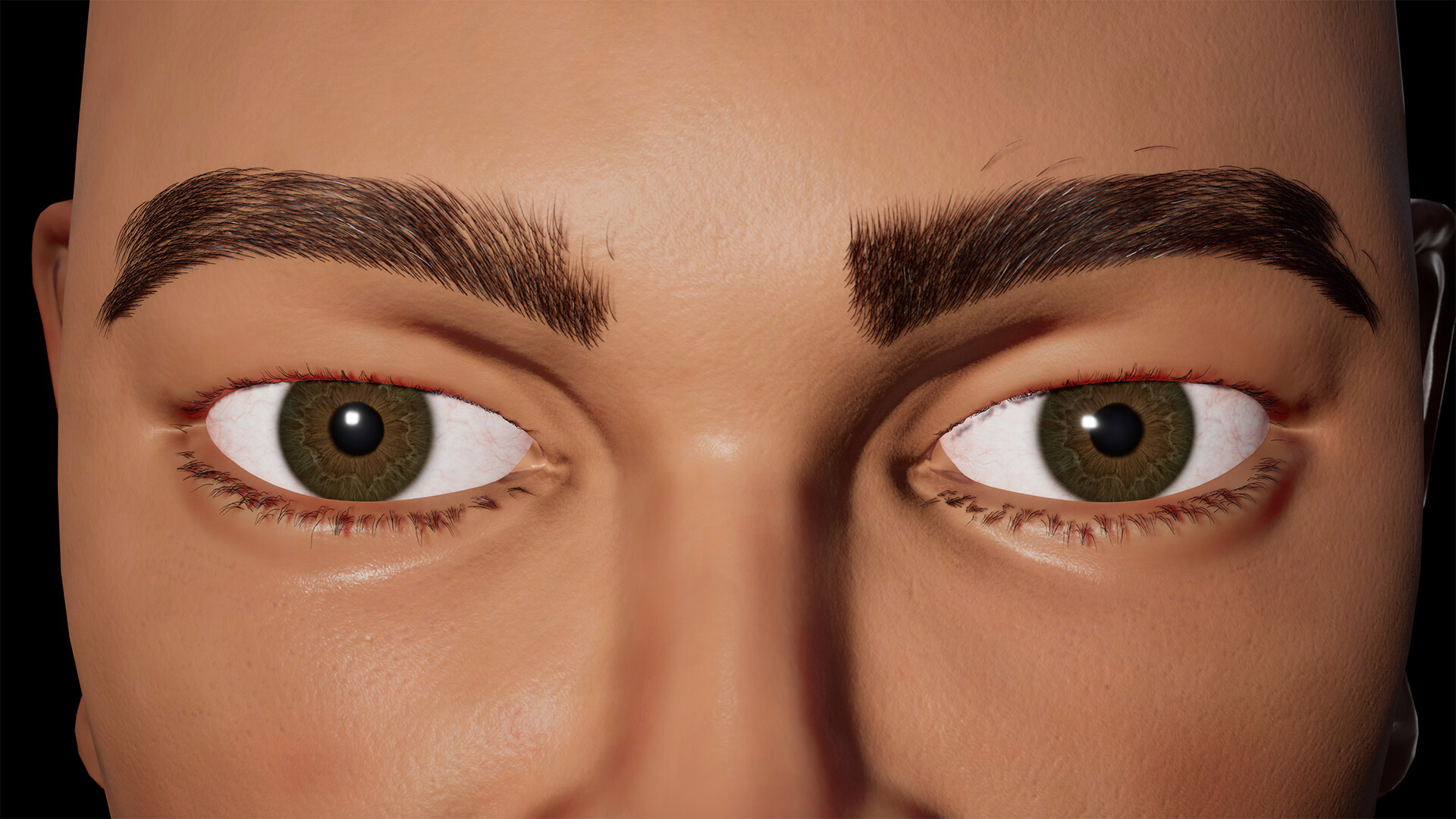 Ansh Saini - David - Male Bust Sculpt