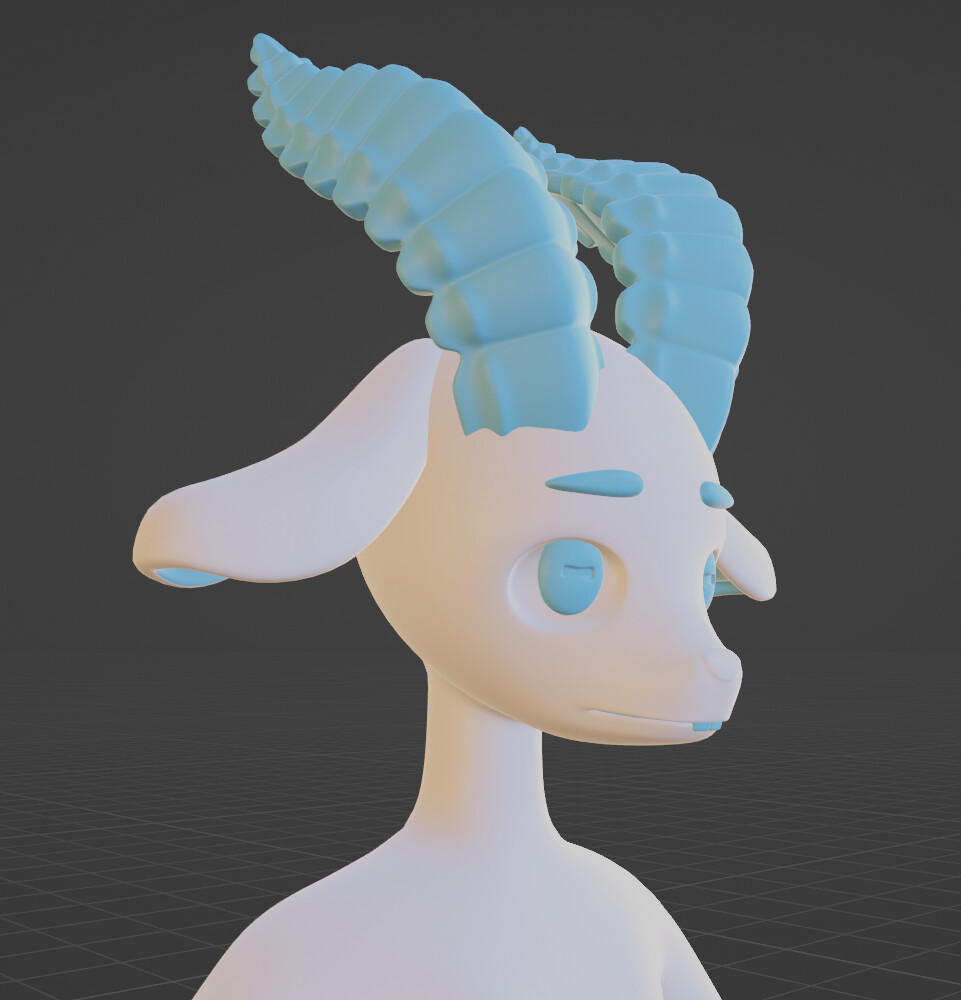 ArtStation - Antelope character [WIP]