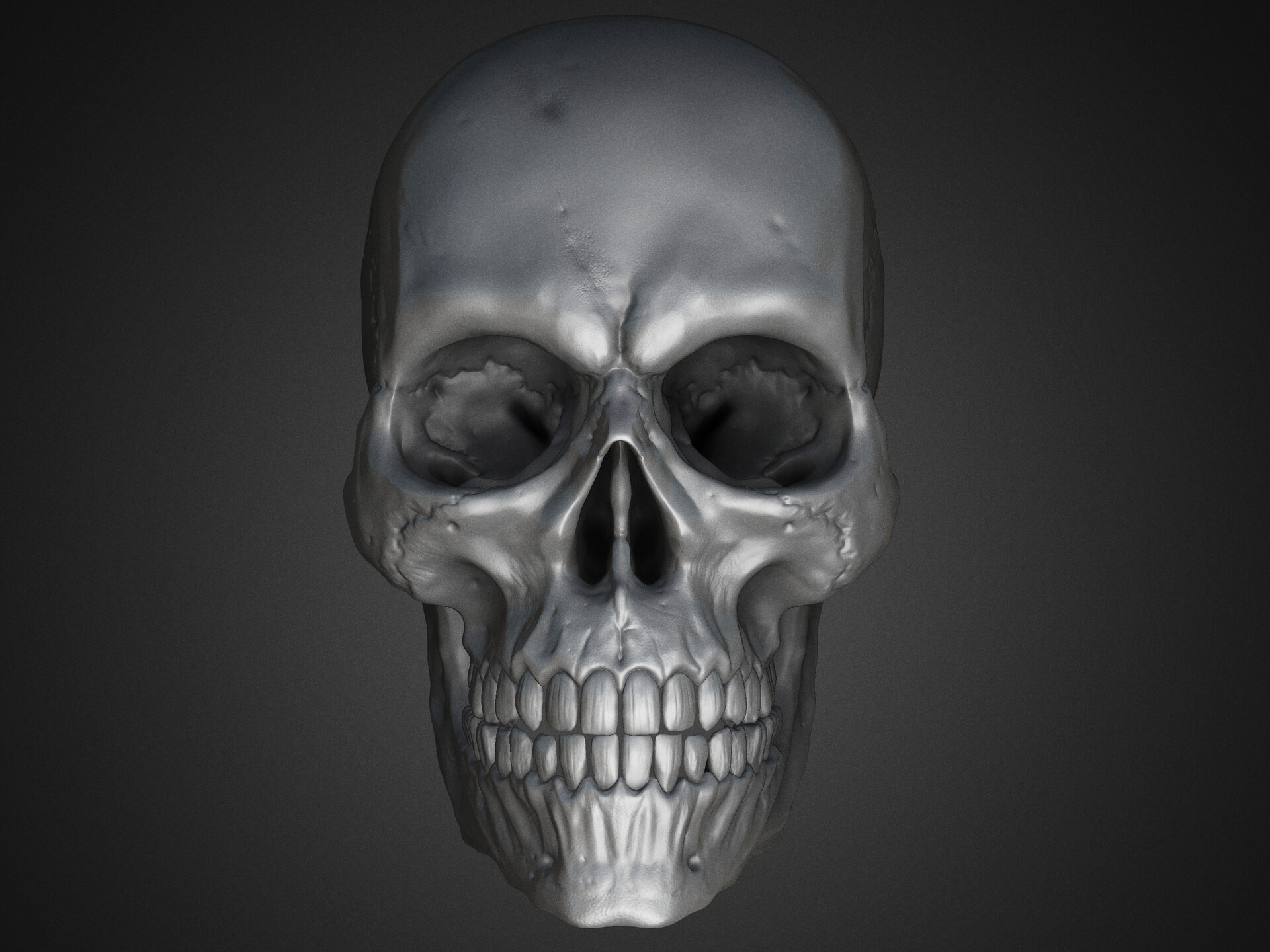 ArtStation - Skull Sculpt