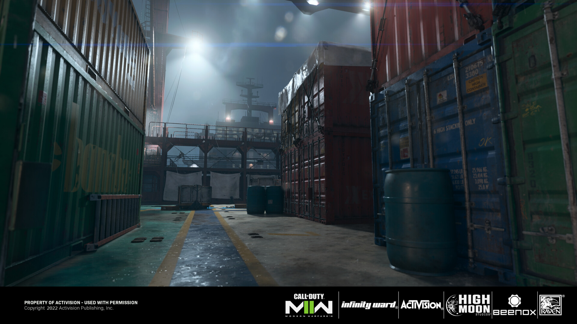 Ash Thundercliffe - Modern Warfare 2 - Shipment - Environment Art