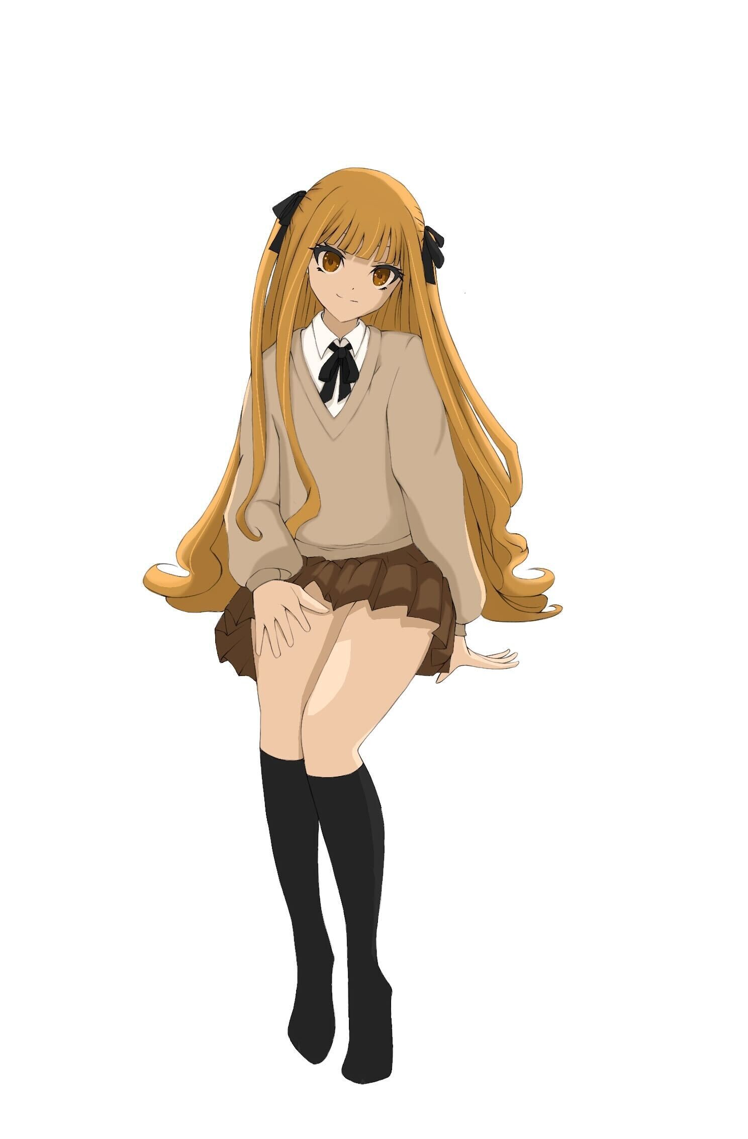 Artstation Ginger Anime Girl