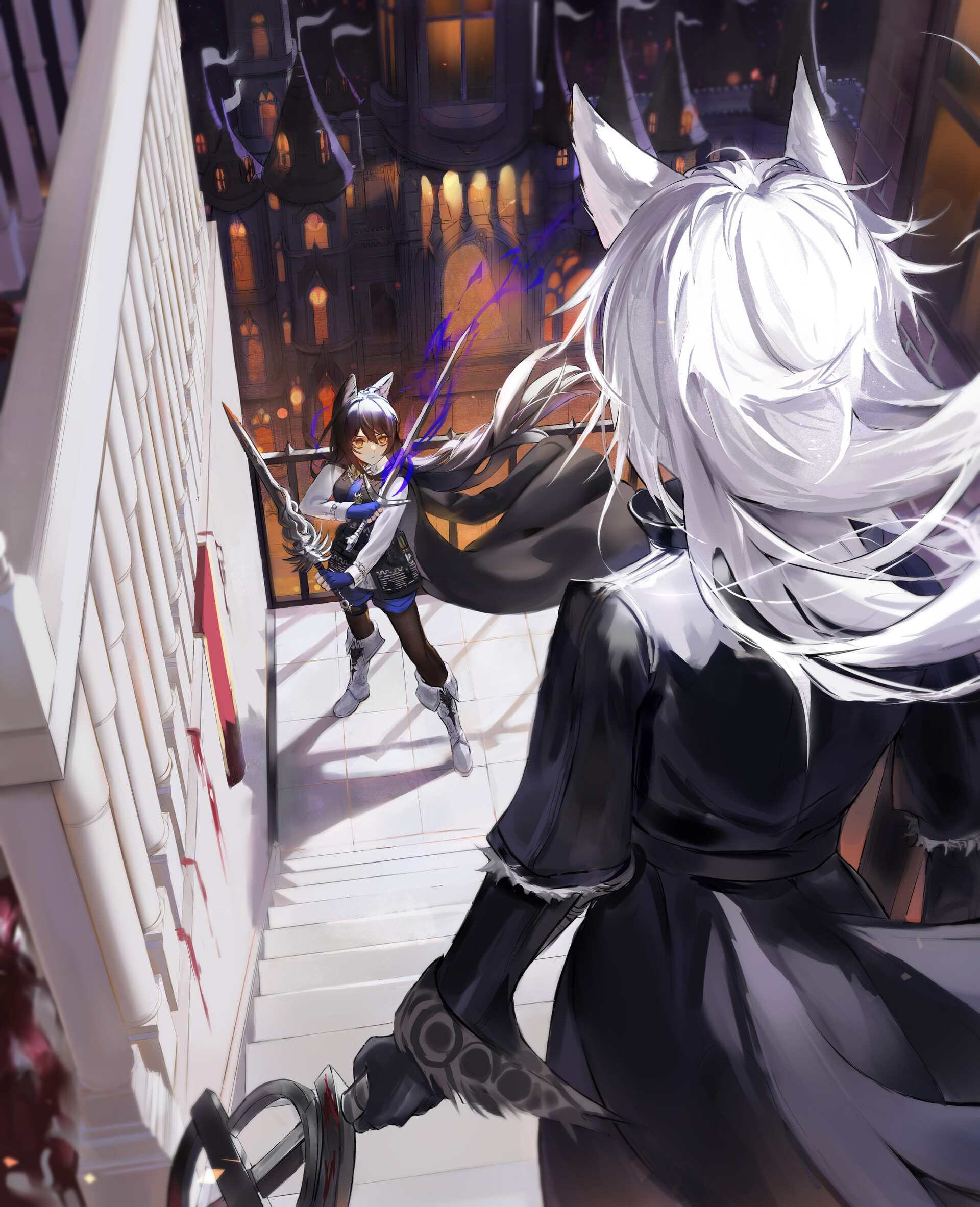 ArtStation - Lappland VS Texas