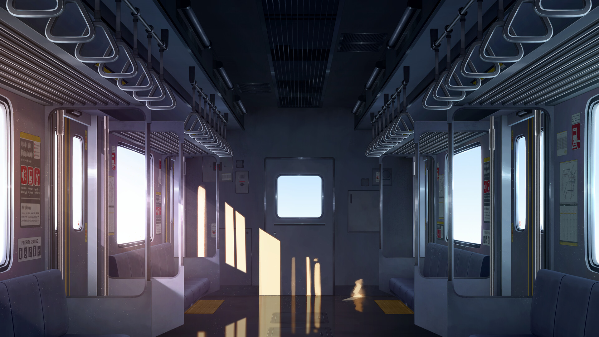 ArtStation - Mind's Eye: Train - Color Script