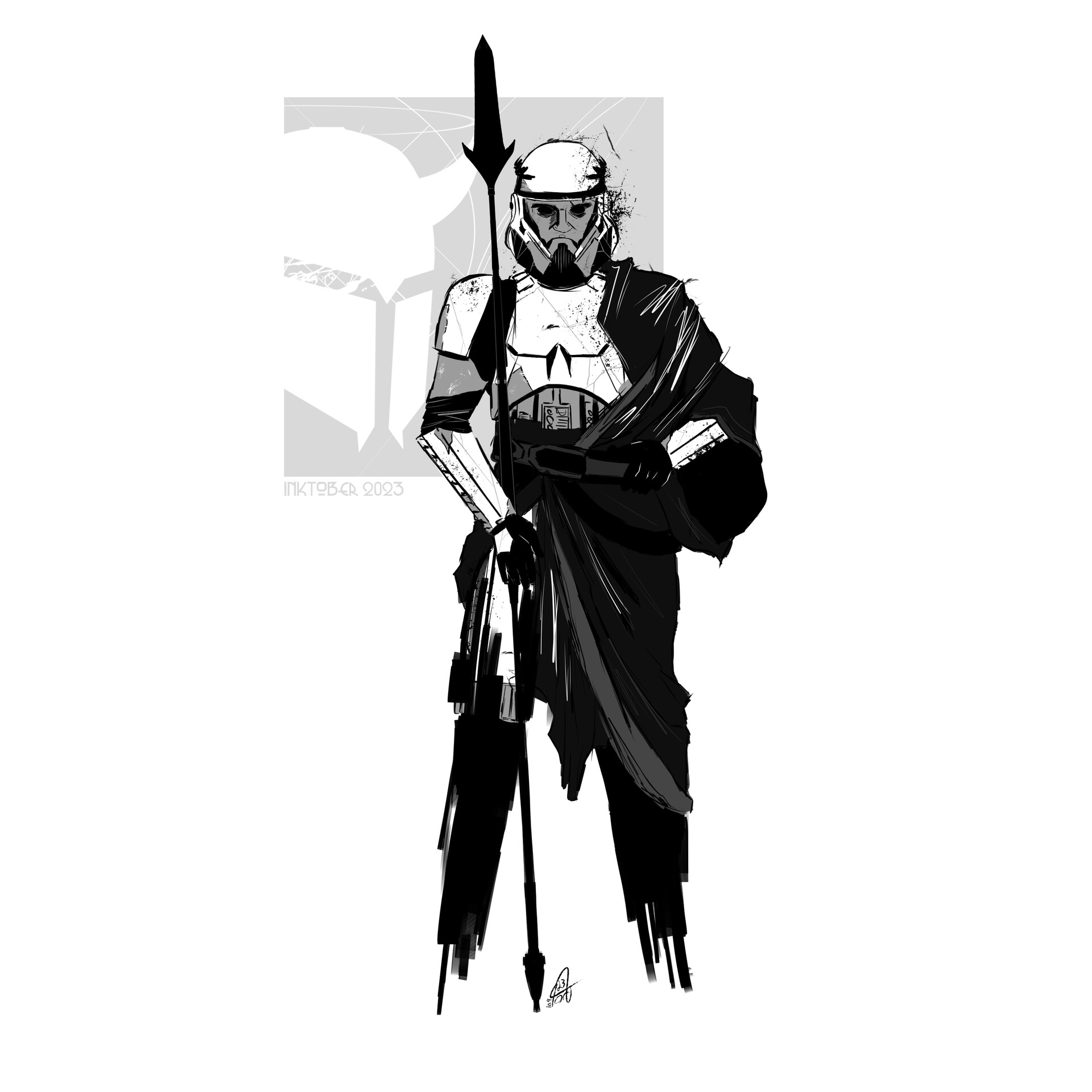 ArtStation - Captain Enoch . Inktober 2023 . Day 3