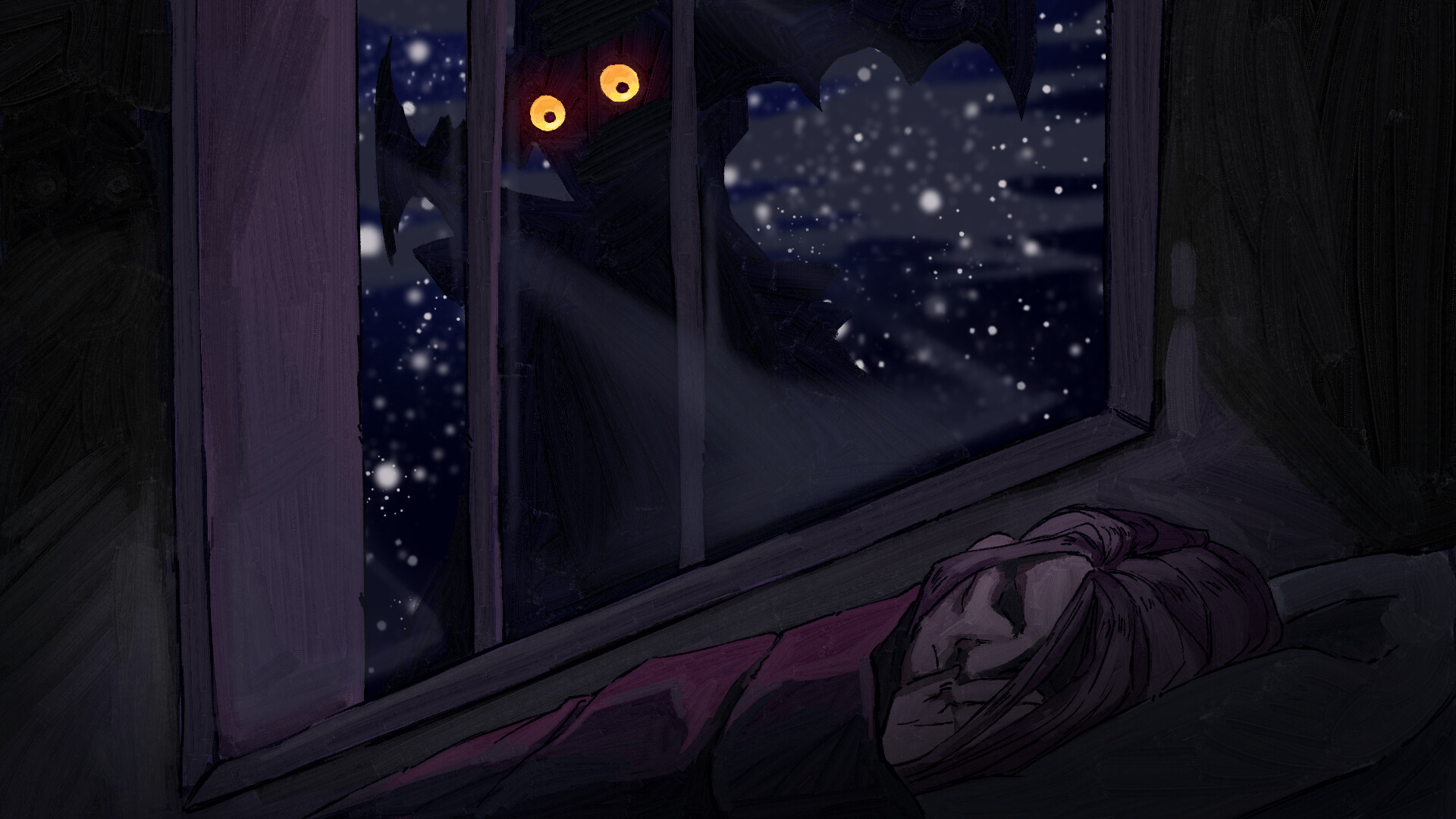 ArtStation - Sleep (Inktober)