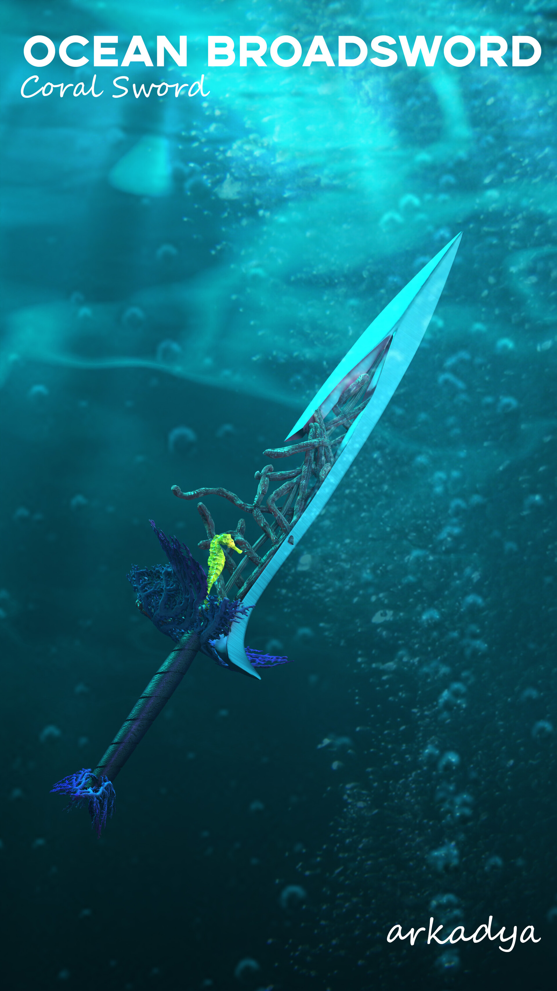 ArtStation - Coral Sword - Swordtember Series