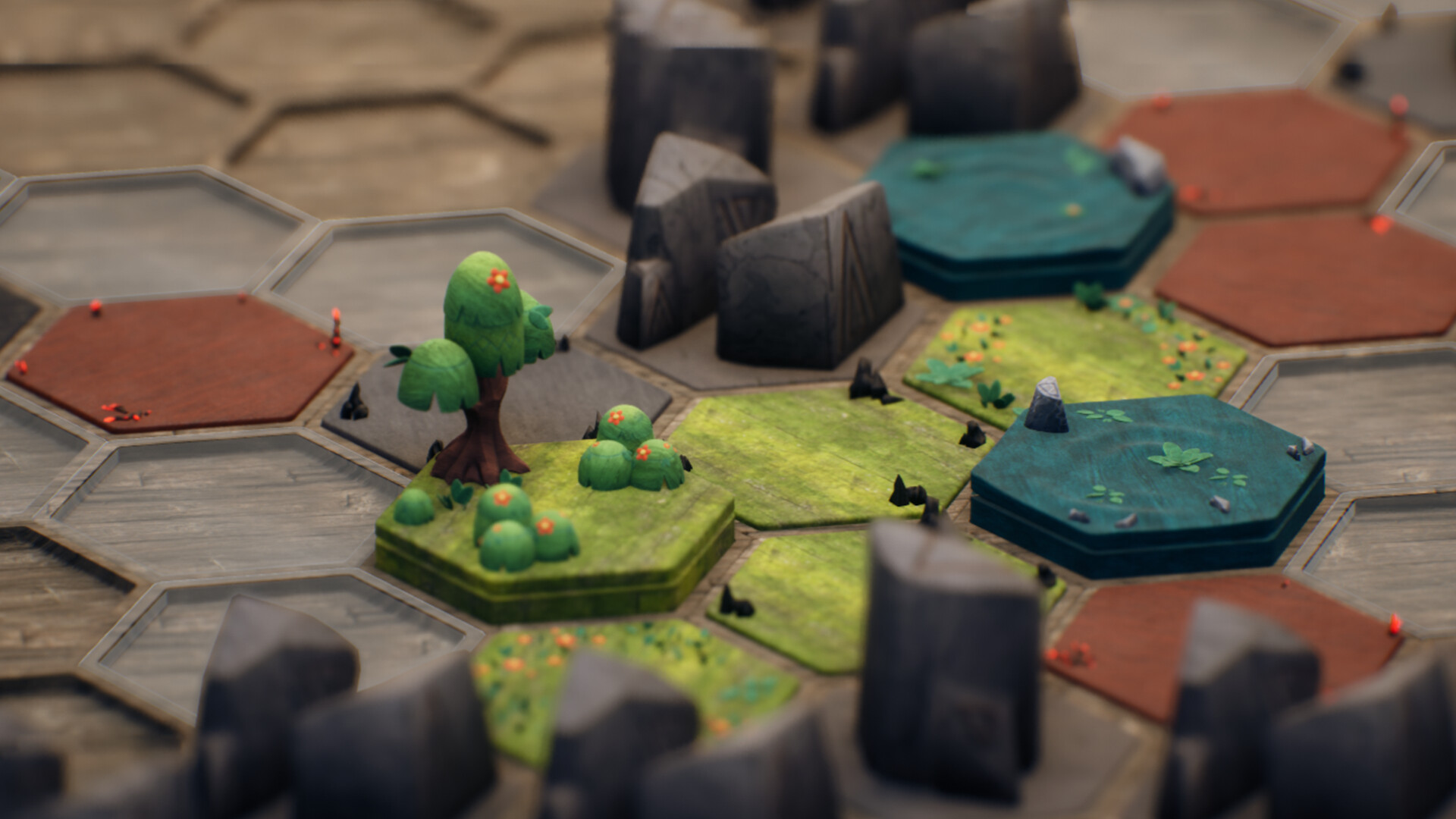 Lars Alexander Rocksch - Art of a cute Casual Survival Minigame