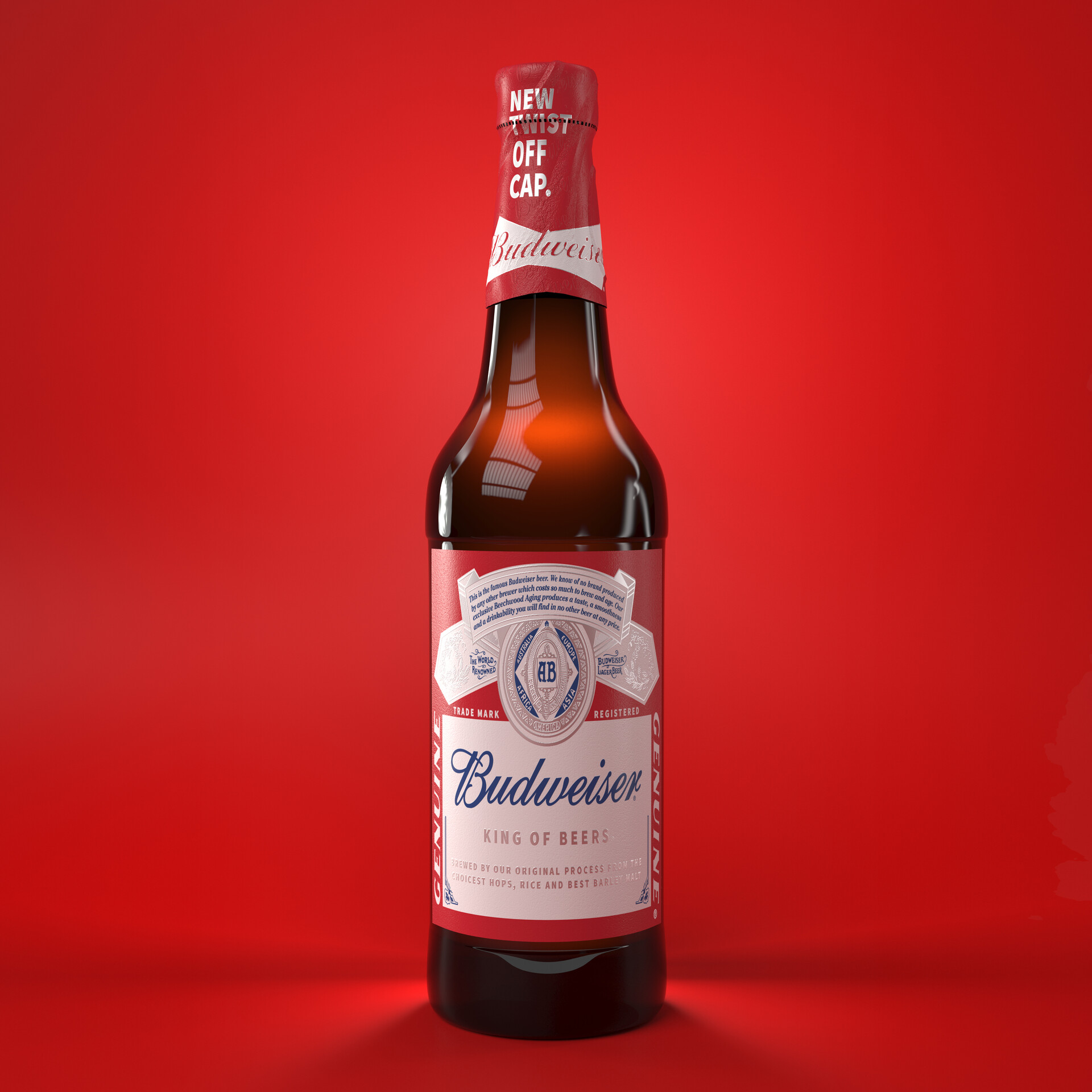 ArtStation - Budweiser 3d sketch