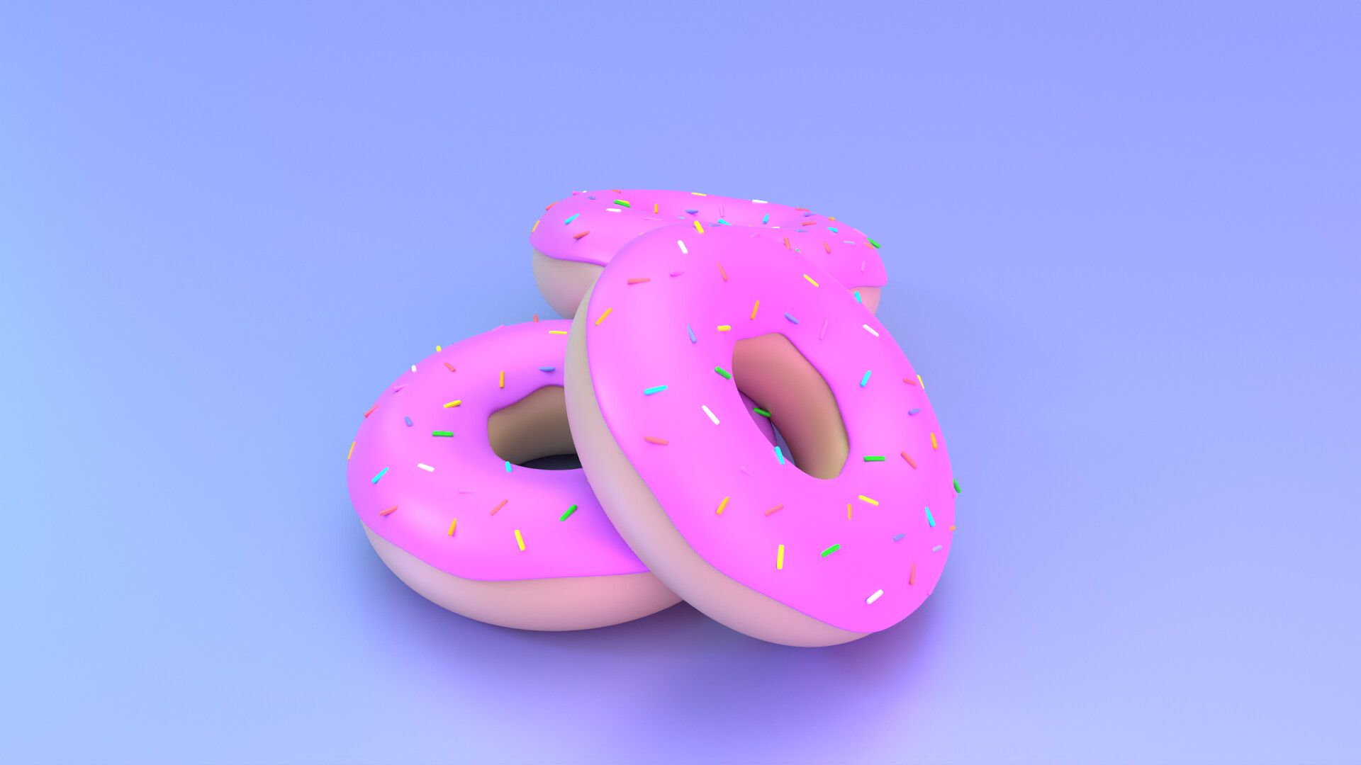 ArtStation - Donuts Modeling