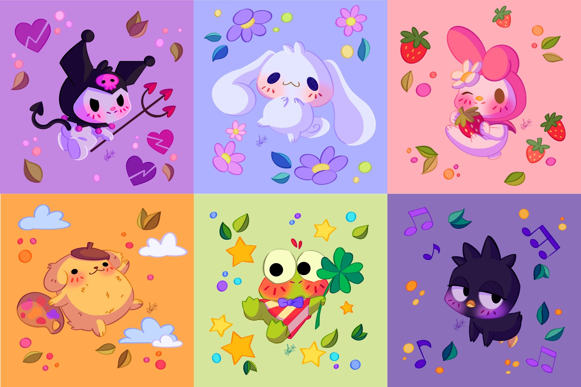 ArtStation - Sanrio characters
