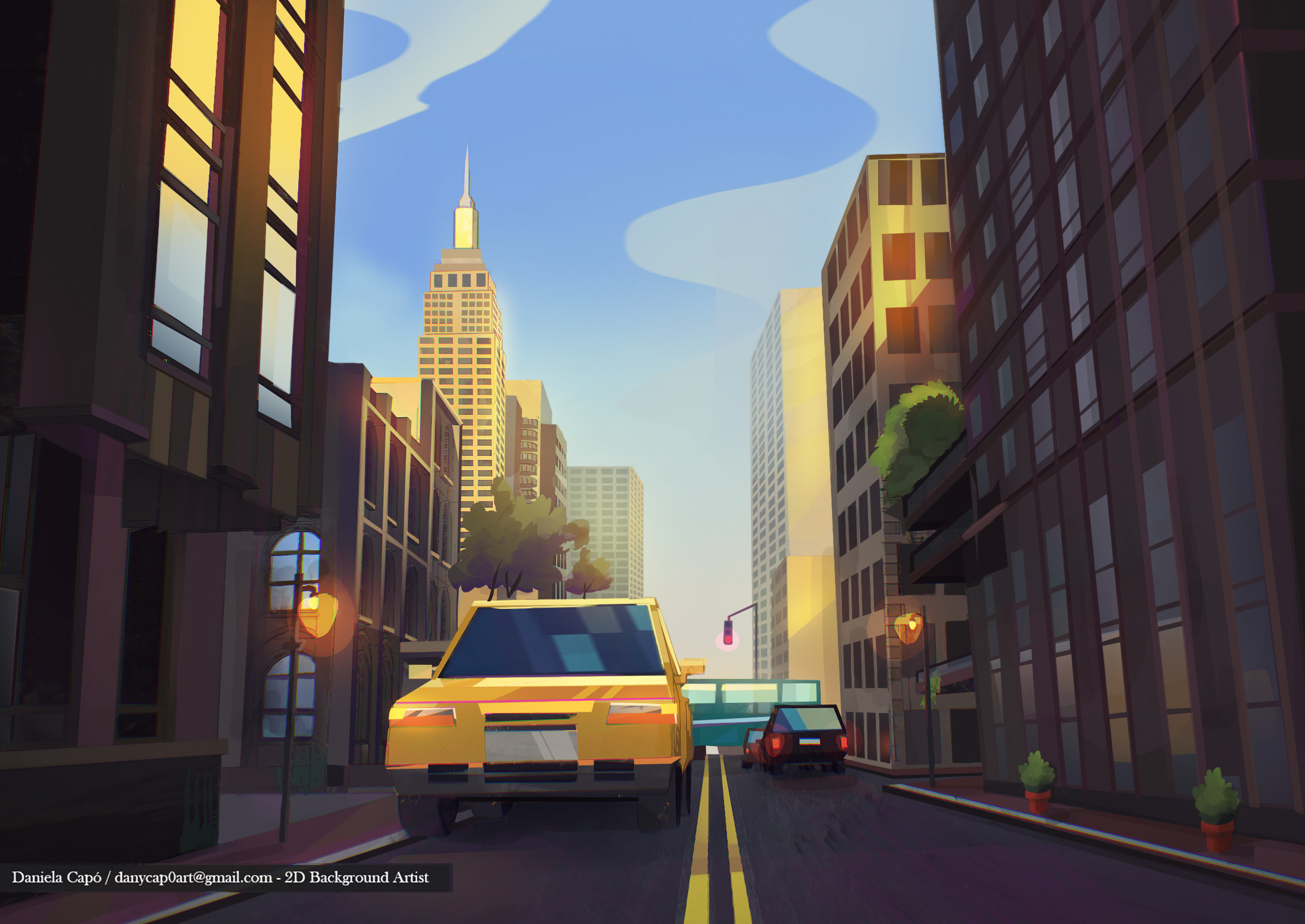 2d Background Design