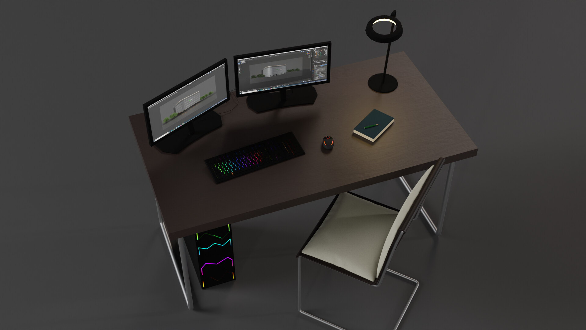 ArtStation - Office Desk