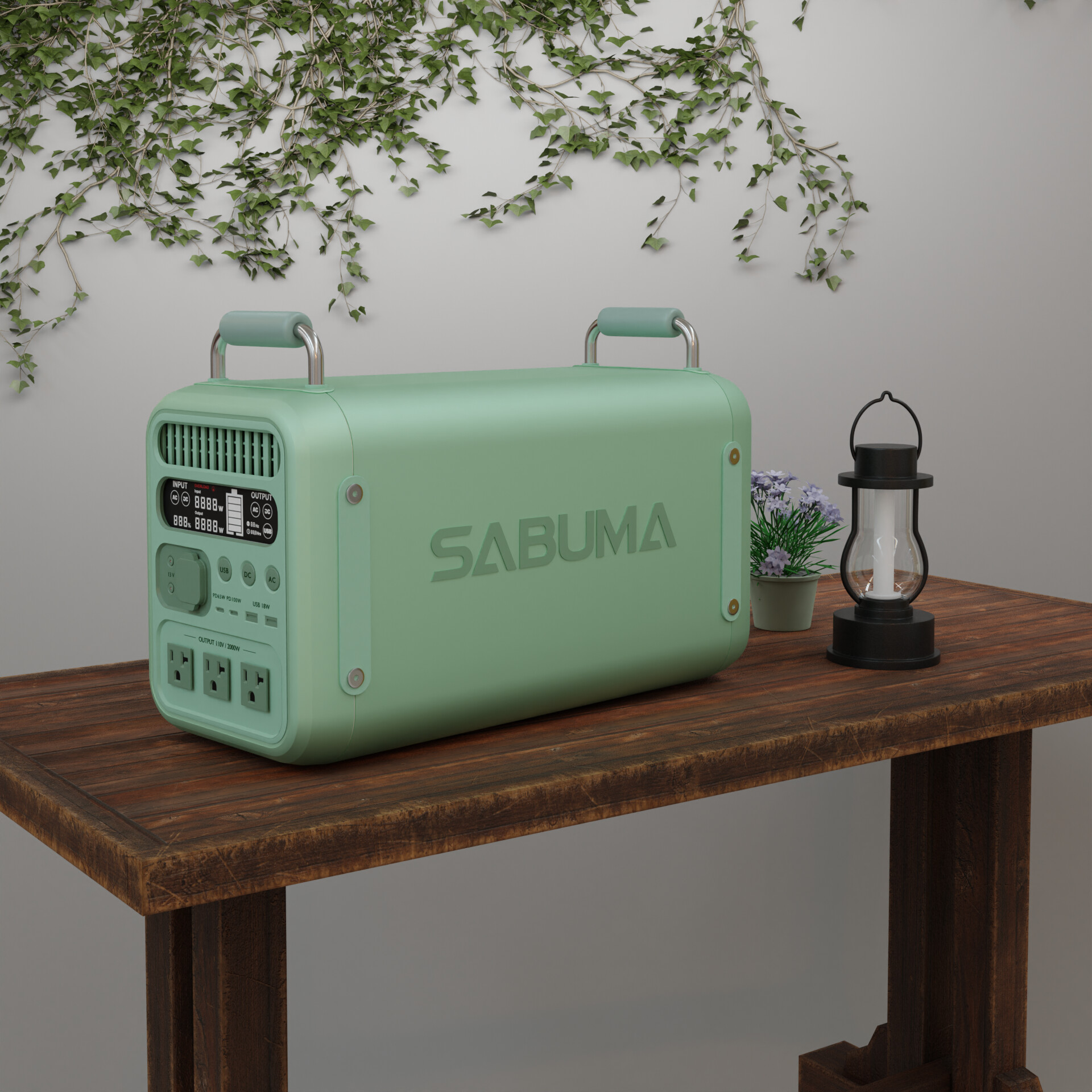 ArtStation - Product Modeling _ 3D Portable Power Station in blender