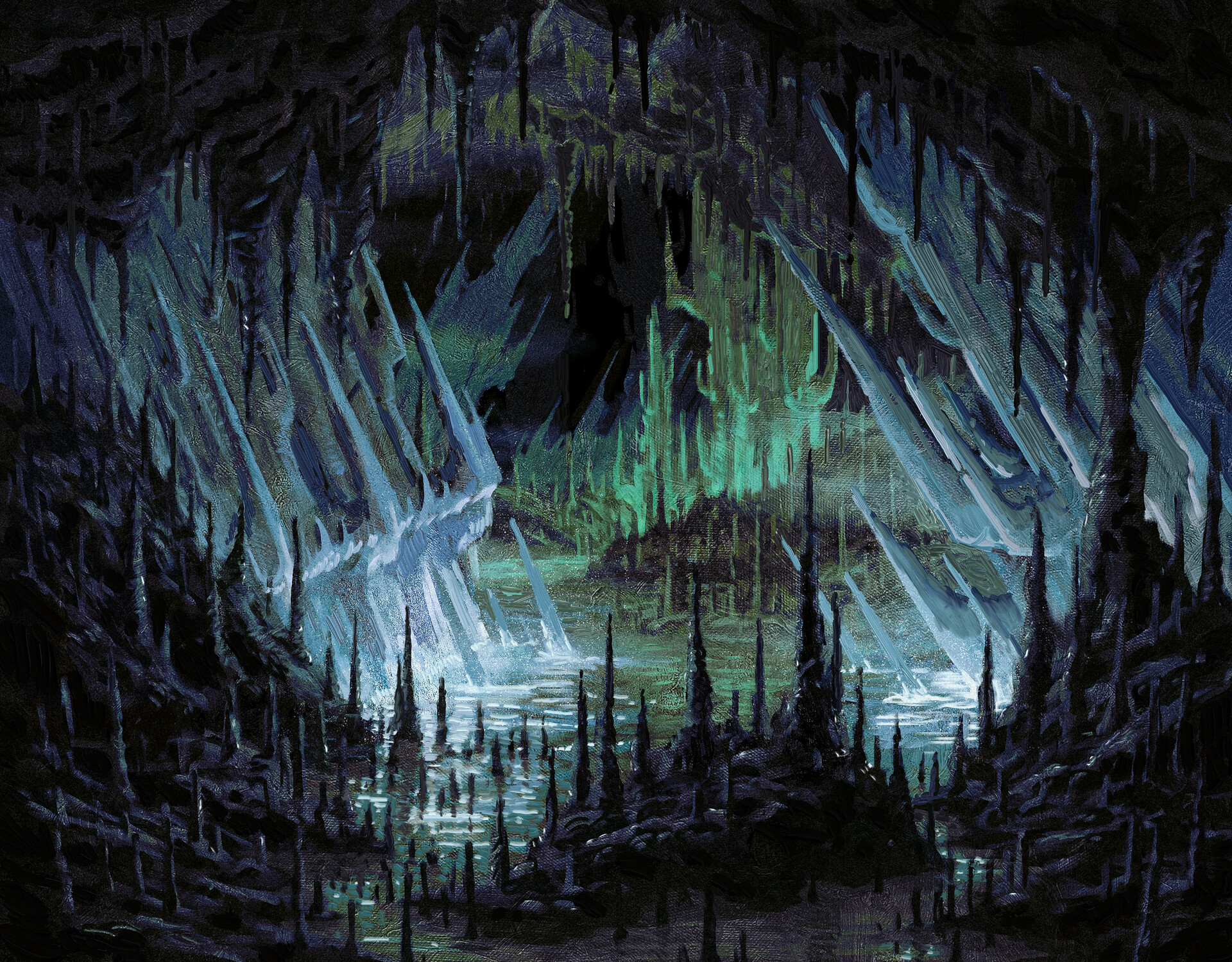 ArtStation - Drowned Catacombs
