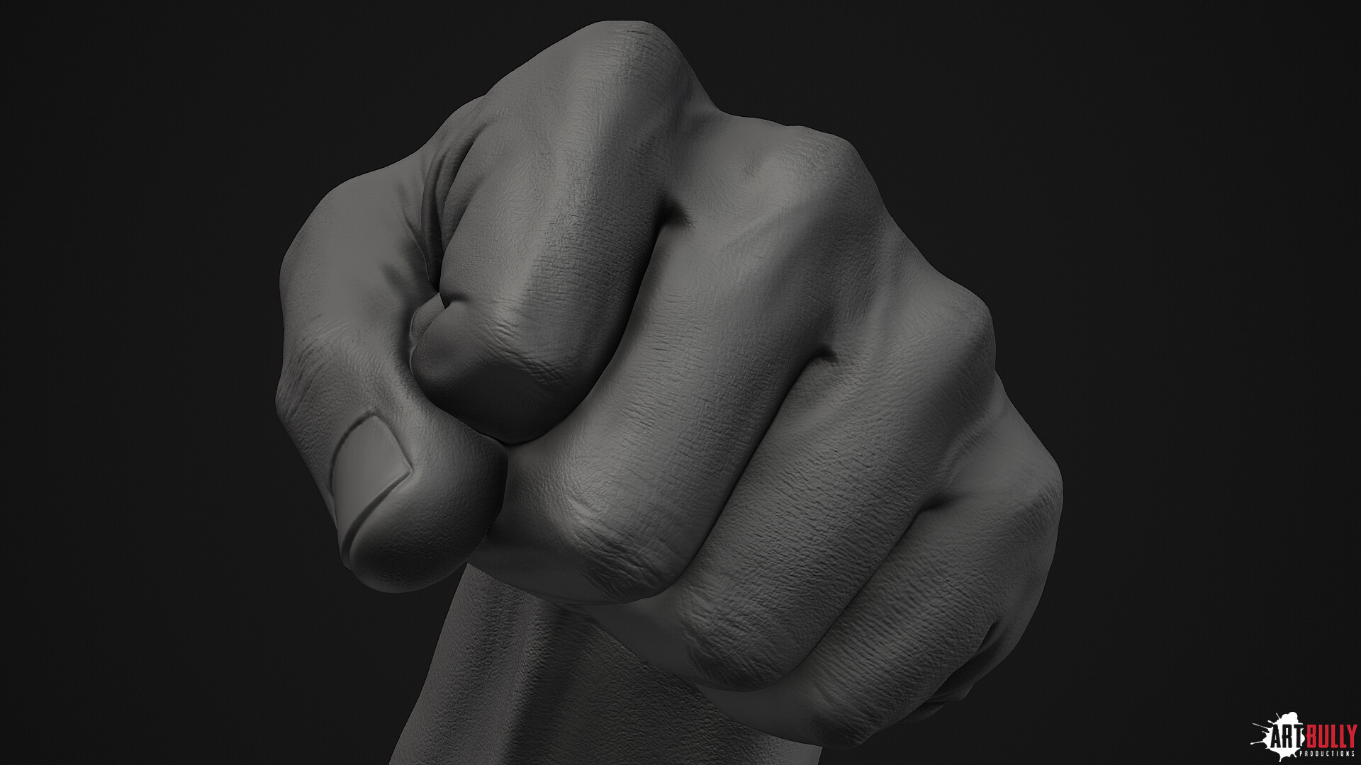 Abhishek Dixit - Fist | Hand - Anatomy Study