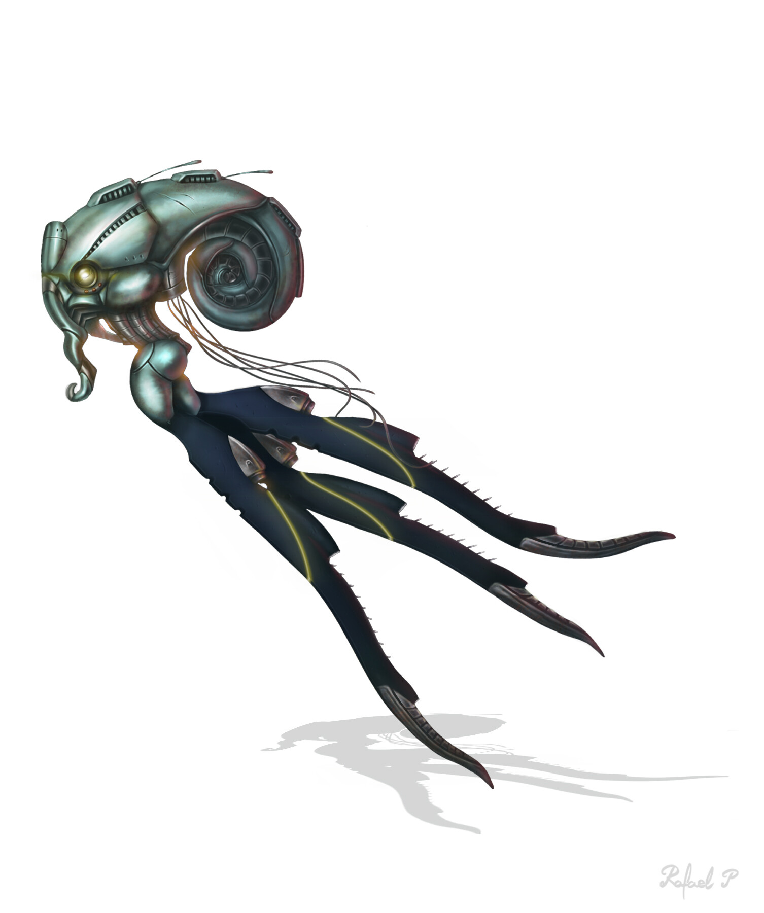 ArtStation - Enemy Sentry Bot