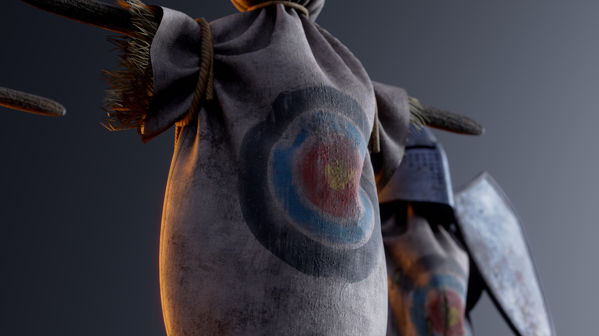 Anderson Araujo - Training Dummy - Kitbash 3D - Texturing