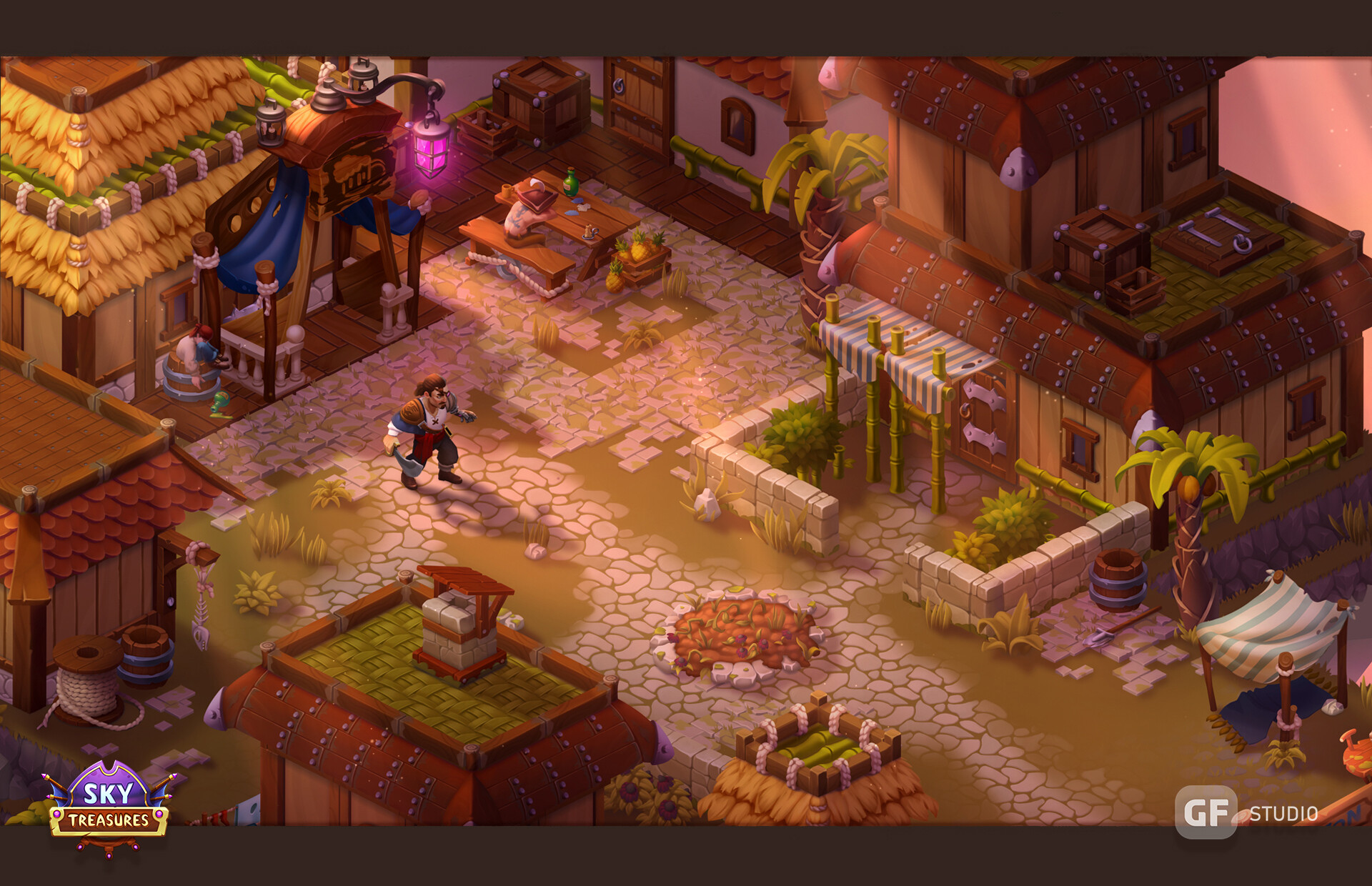 Game Feather Studio - Sky Treasures - Location