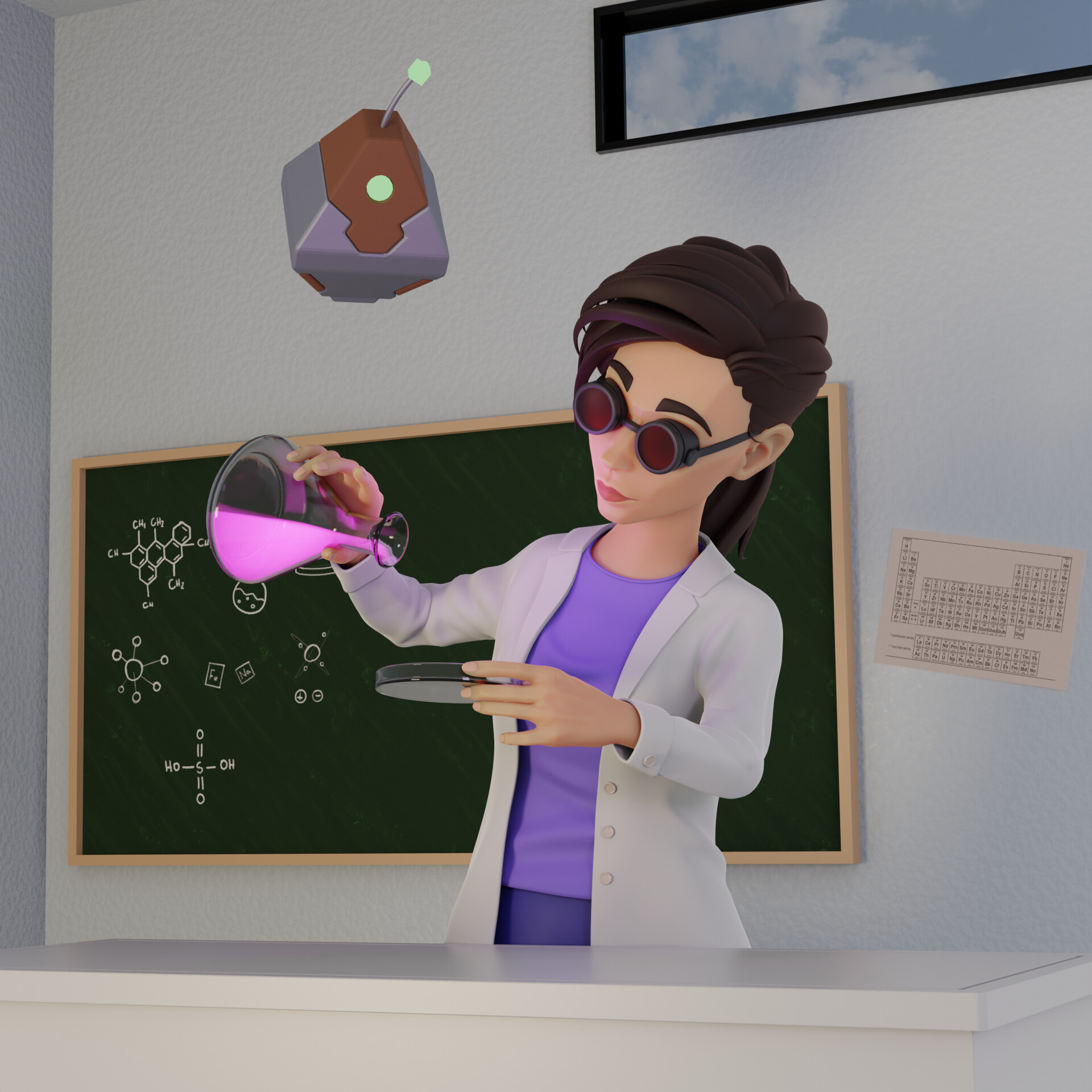 ArtStation - 🕺 Avatars - Scientist