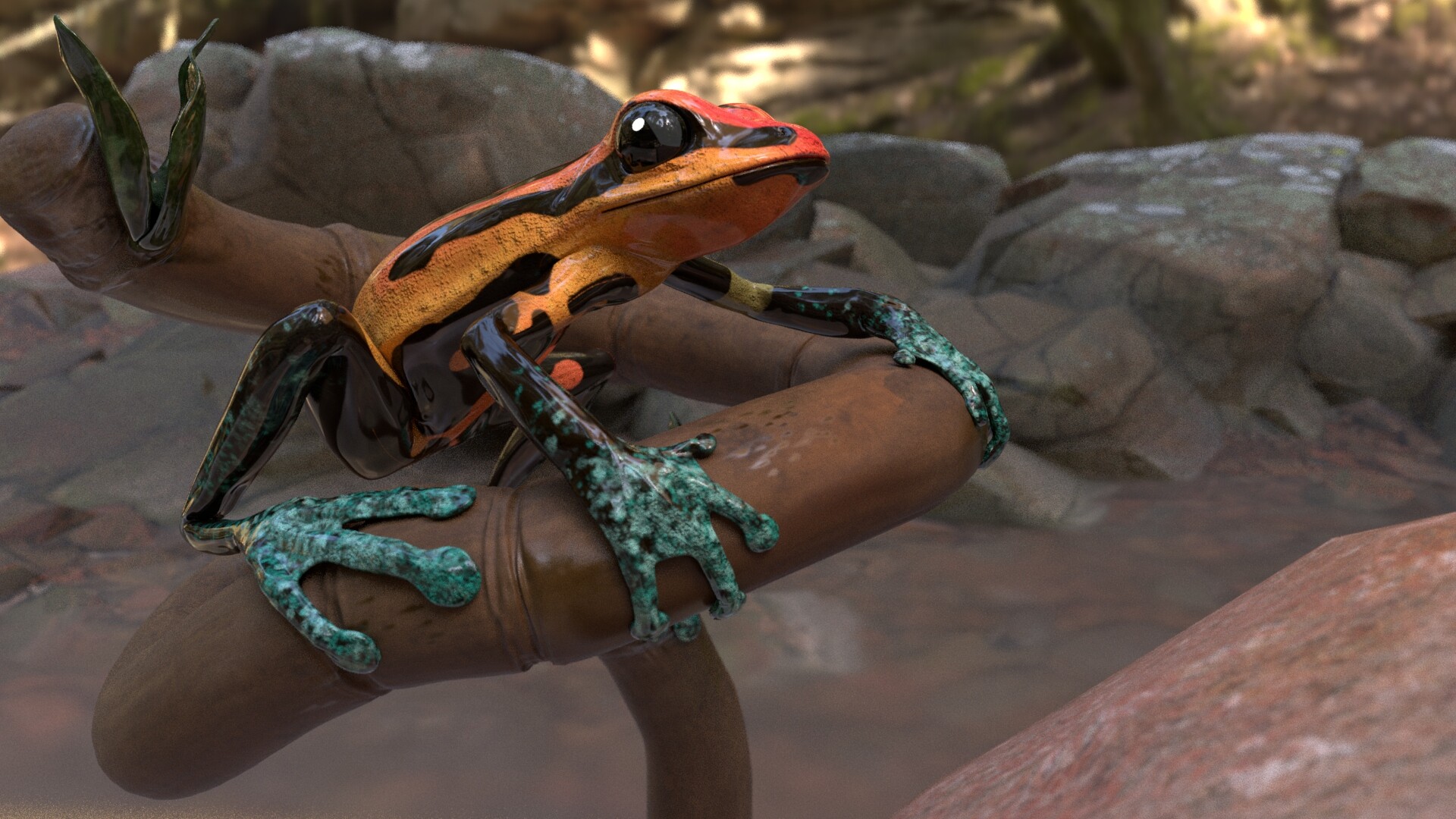 ArtStation - Frog 3D