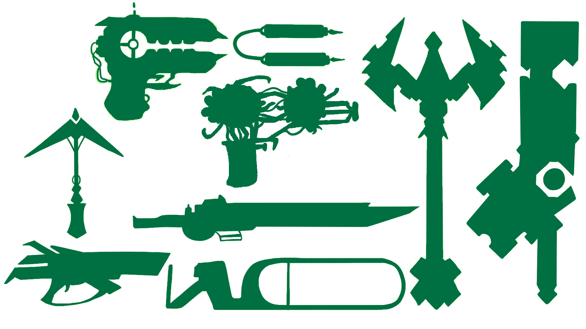 ArtStation - Fastly done - Fantasy weapons concept