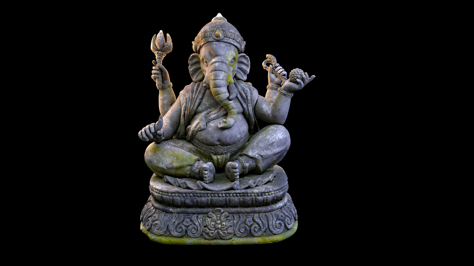 Iris Ge - Ganesha - Texturing