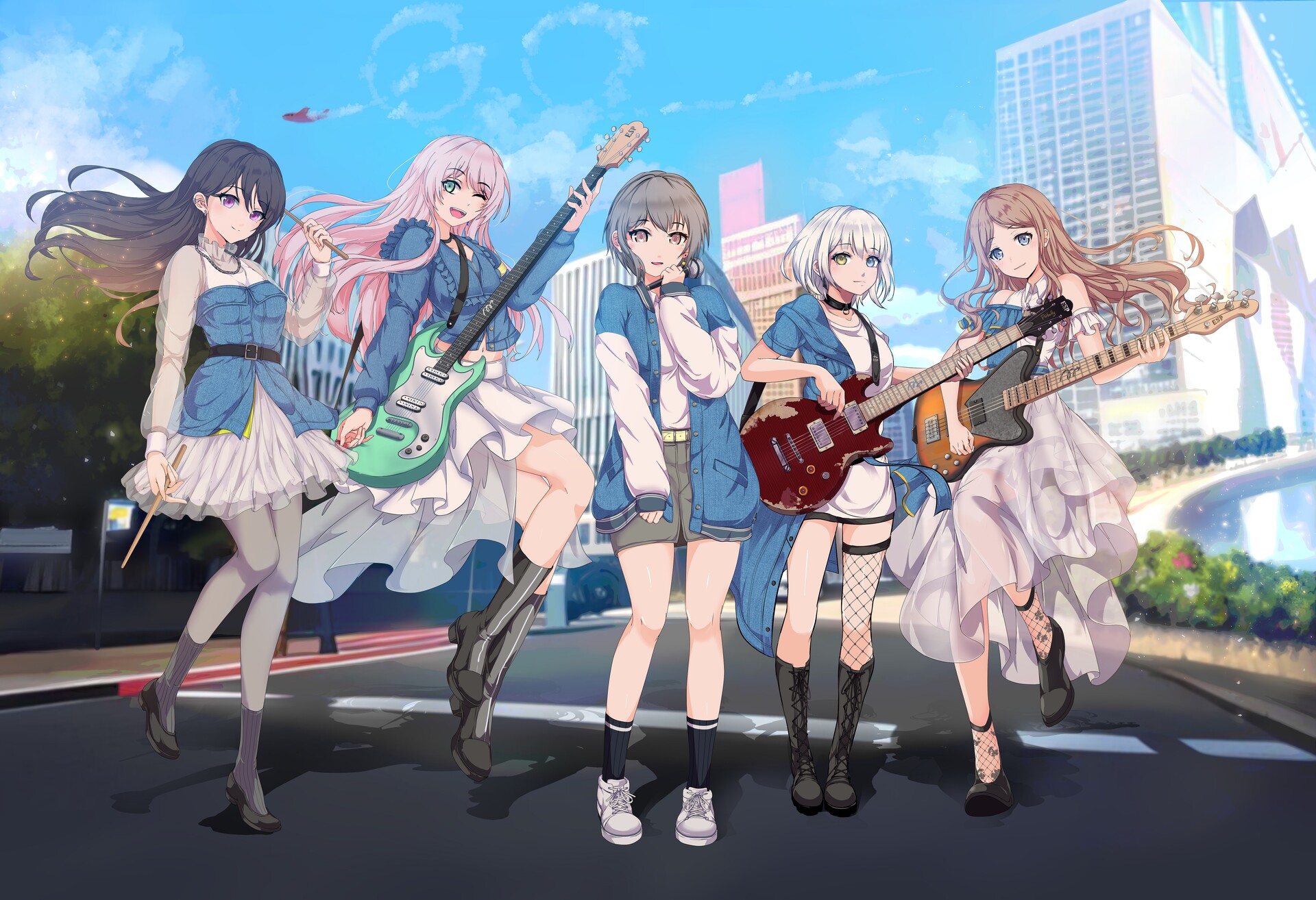 ArtStation - IT'S MY GO BANDORI Fanart