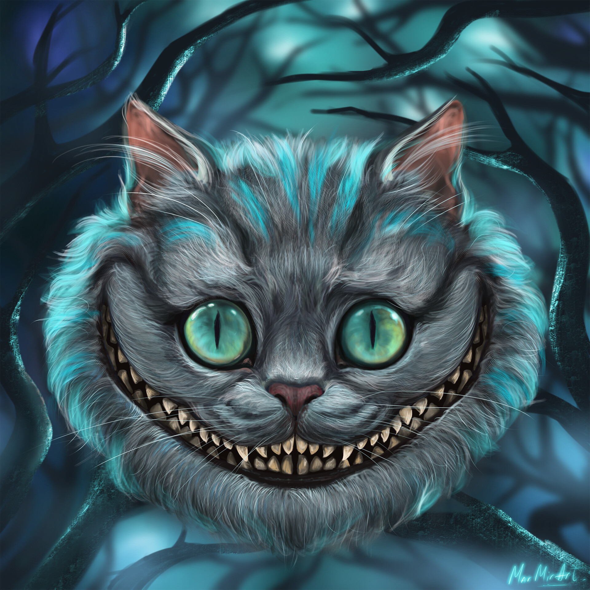 ArtStation - Cheshire Cat | Fan Art