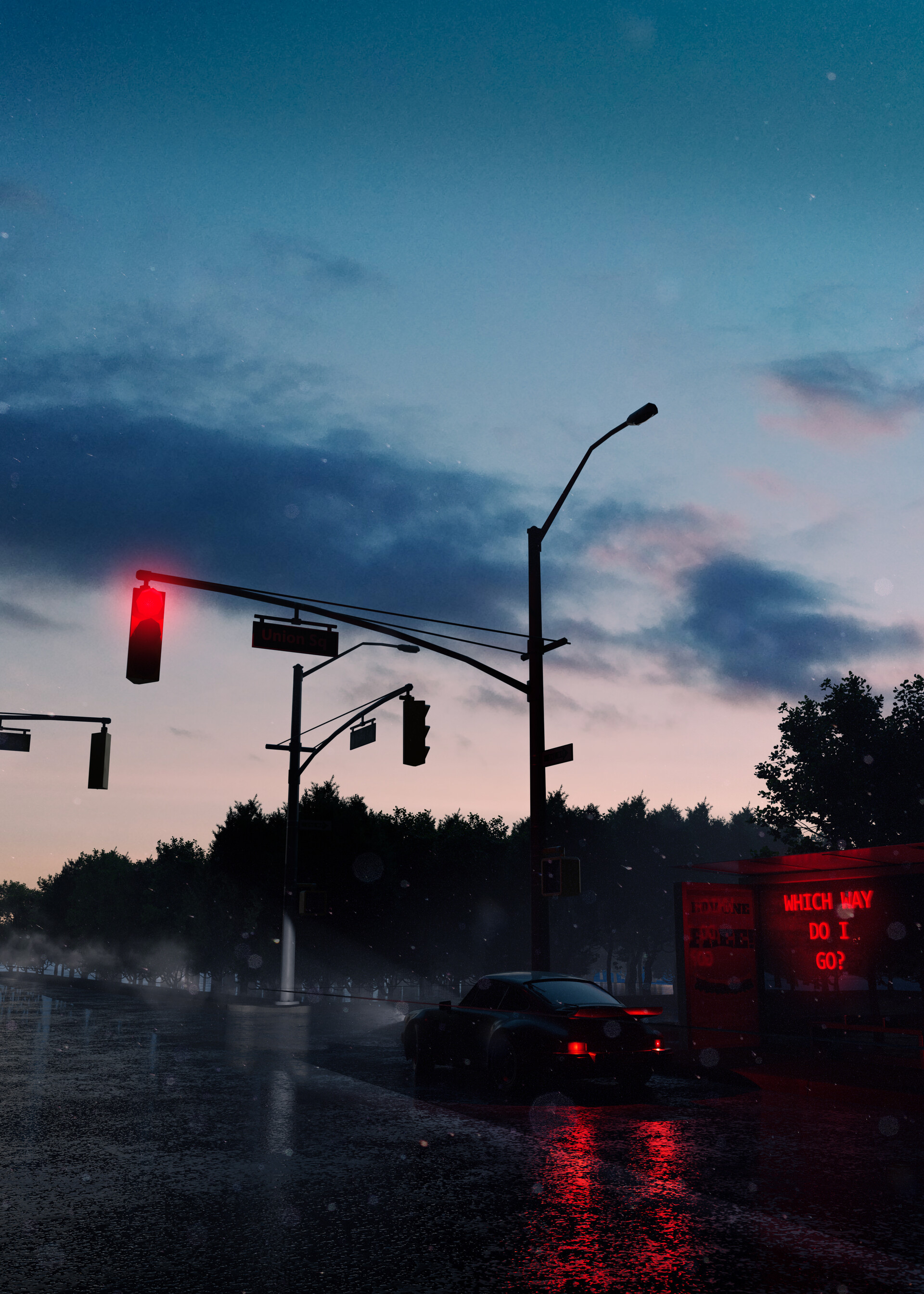ArtStation - At The Lights