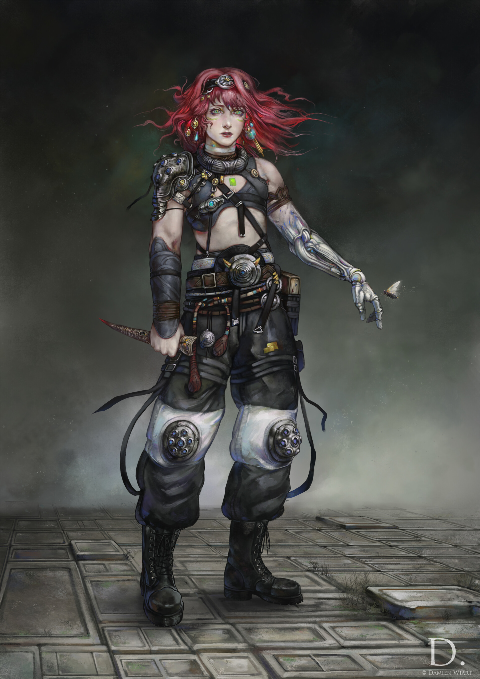 ArtStation - Pupä - Kafka and the Cicada