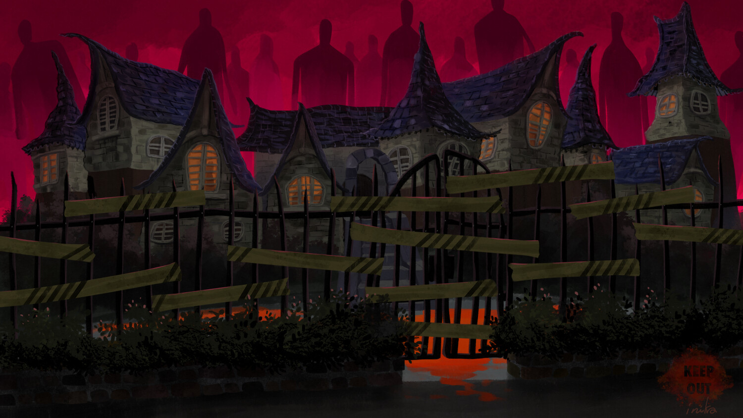 ArtStation - KEEP OUT [ConceptArt]
