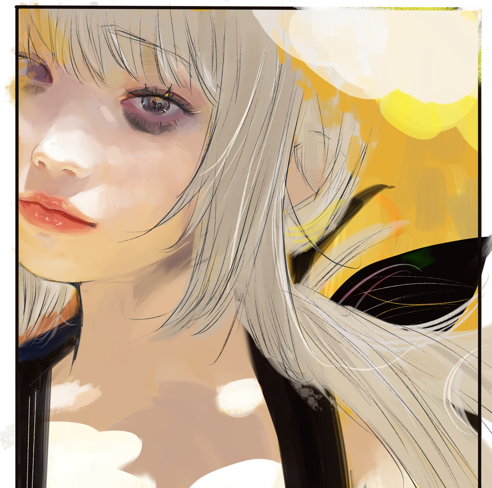 sylnoldelle 🍙 - Sui Ishida COVER redraw 7