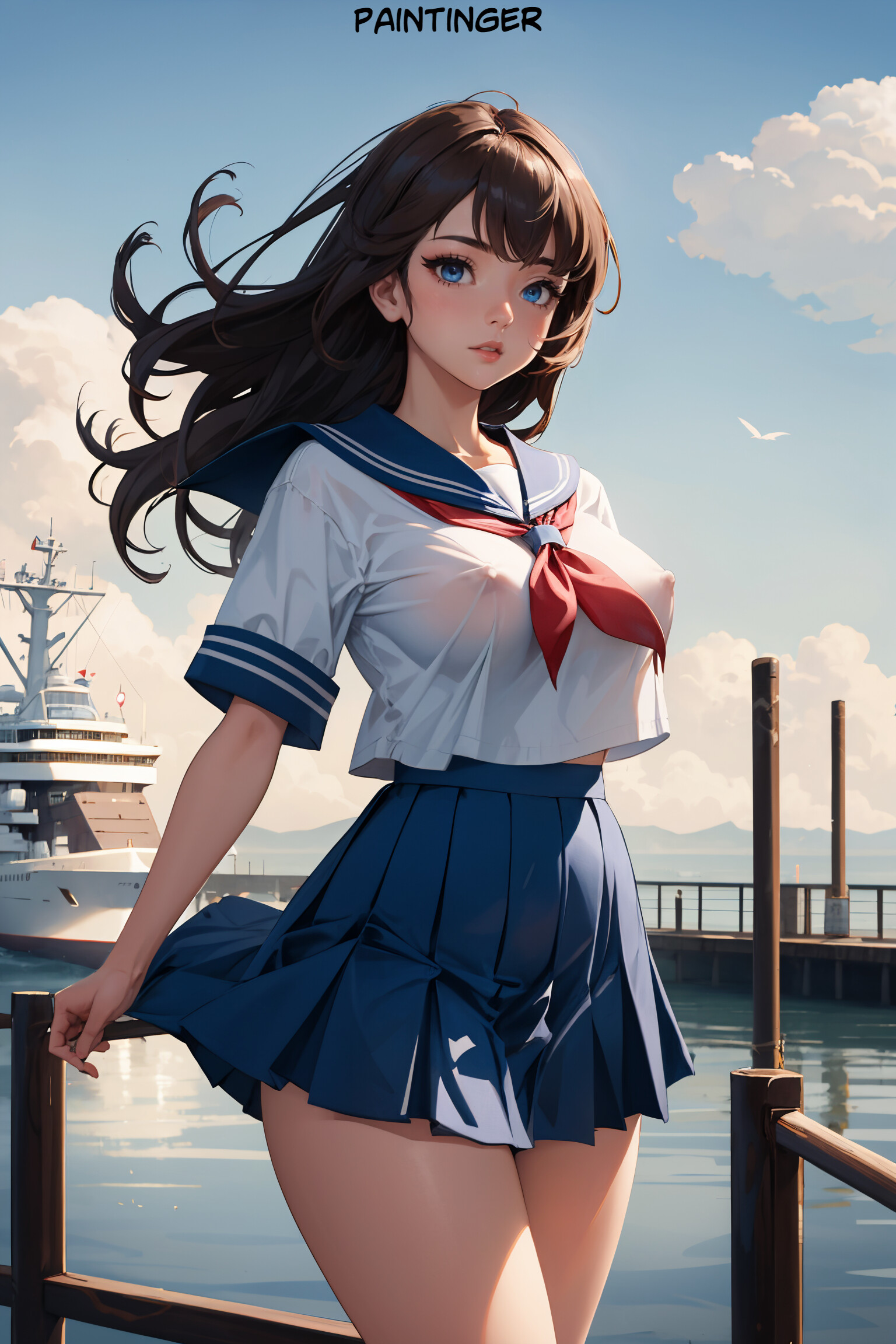 ArtStation - Sailor Girl