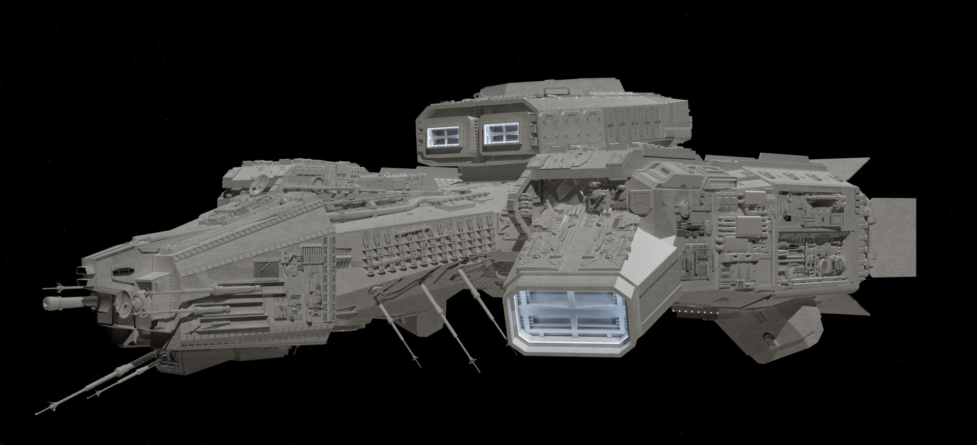 ArtStation - USCSS Nostromo land's